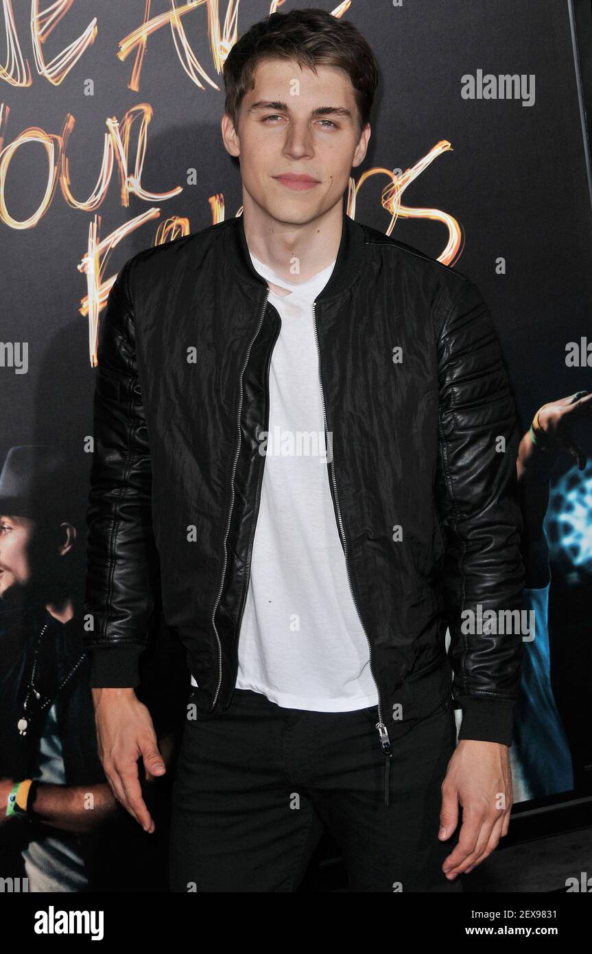 Nolan Funk arrives at the "We Are Your Friends" Los Angeles Premiere ...