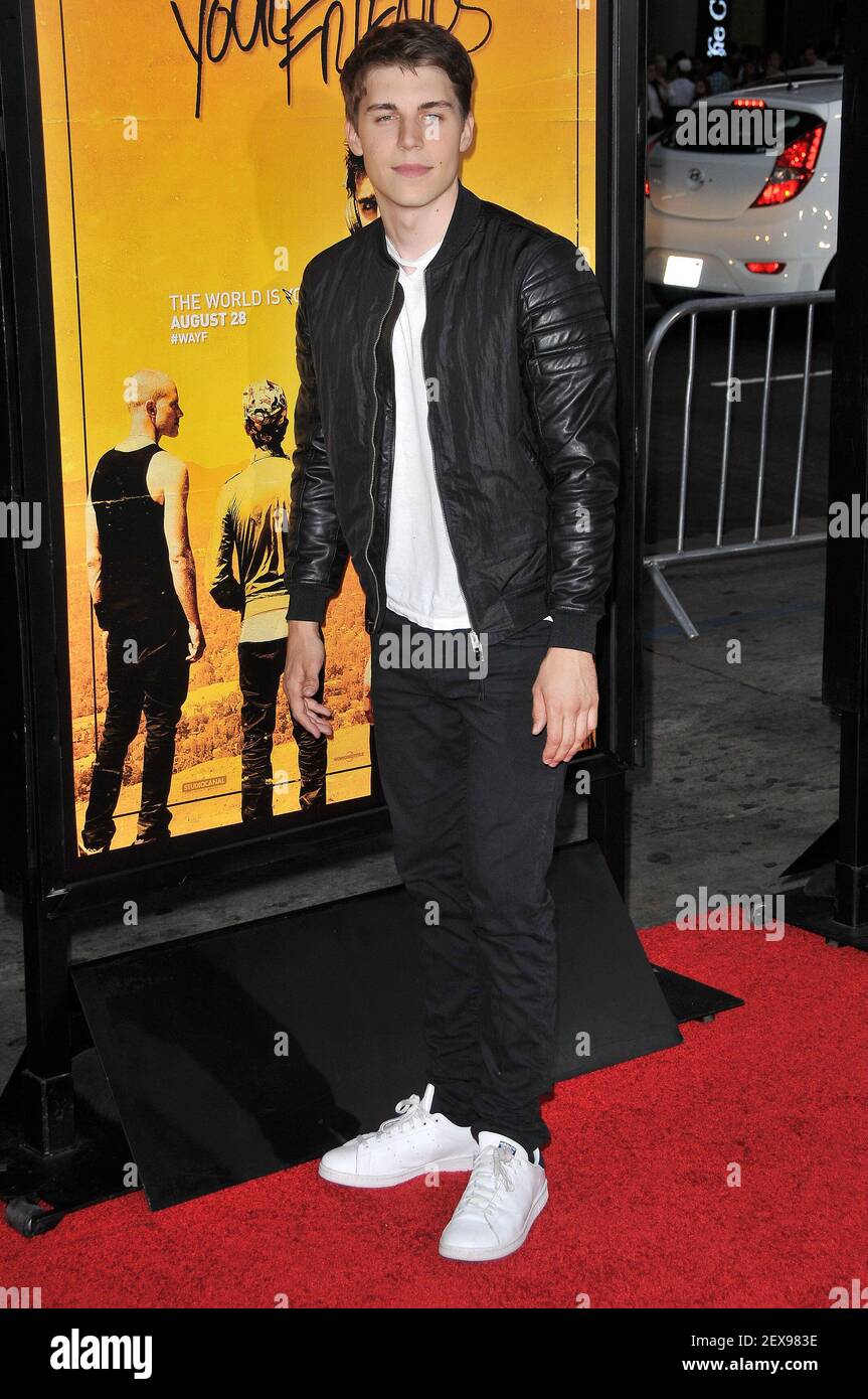 Nolan Funk arrives at the "We Are Your Friends" Los Angeles Premiere ...