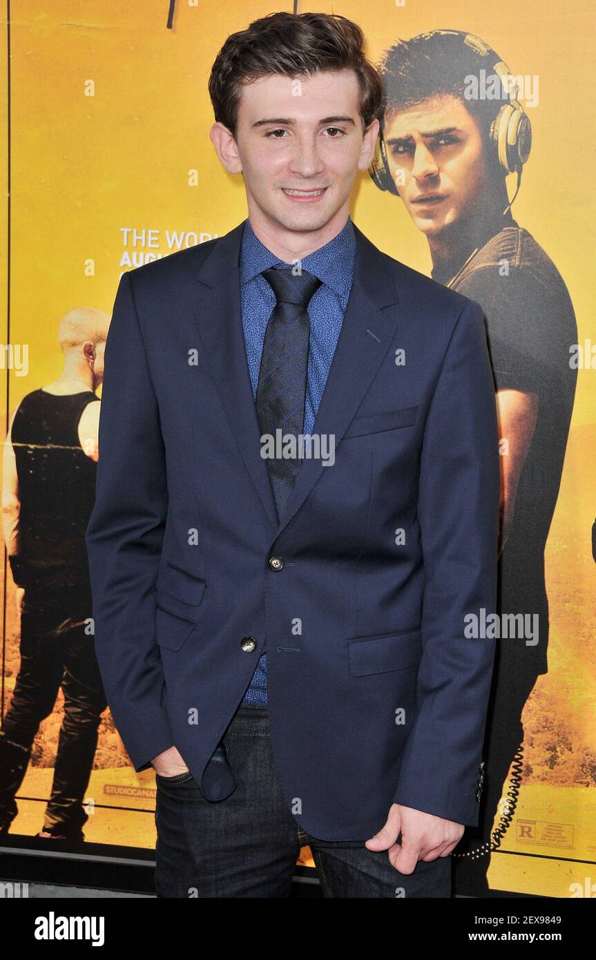 Alex Shaffer arrives at the "We Are Your Friends" Los Angeles Premiere ...