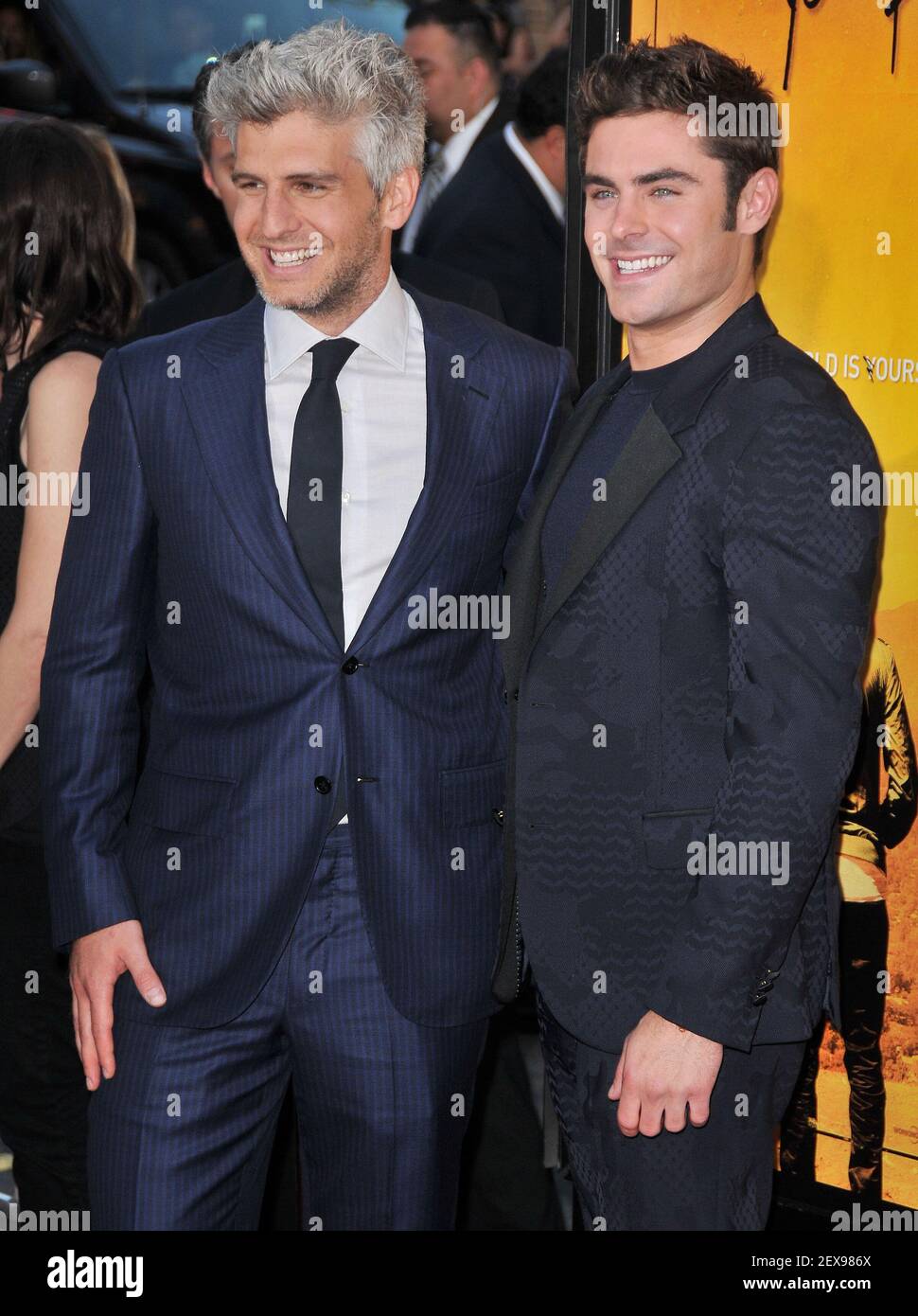 (L-R) Director Max Joseph and Zac Efron arrives at the "We Are Your ...