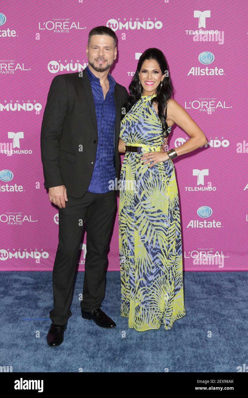 MIAMI,FL-AUGUST 20: Orlando Miguel and Michelle Feliz arrive at ...