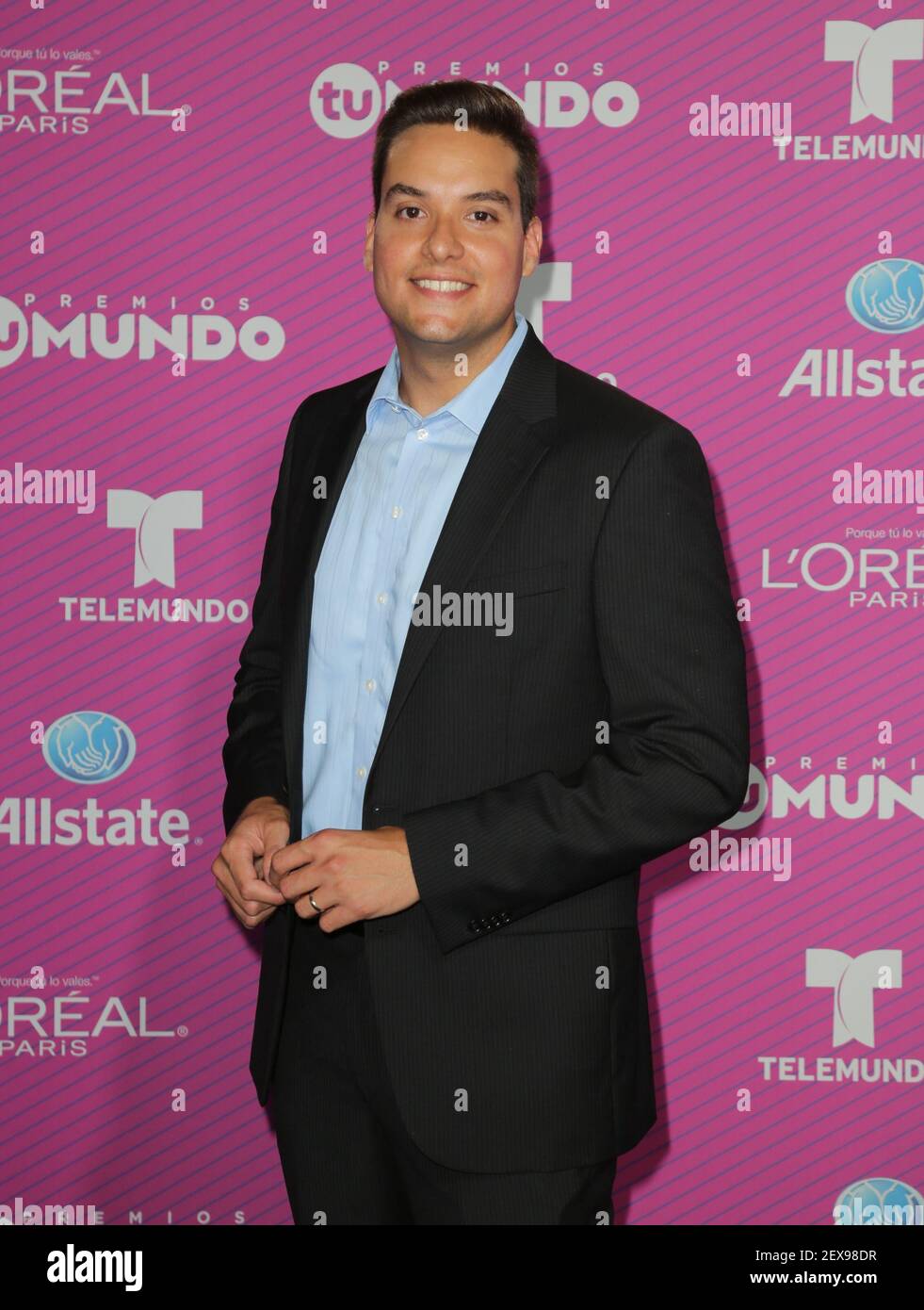 MIAMI,FL-AUGUST 20: Ariel Rodriguez arrives at Telemundo's 'Premio Tu ...