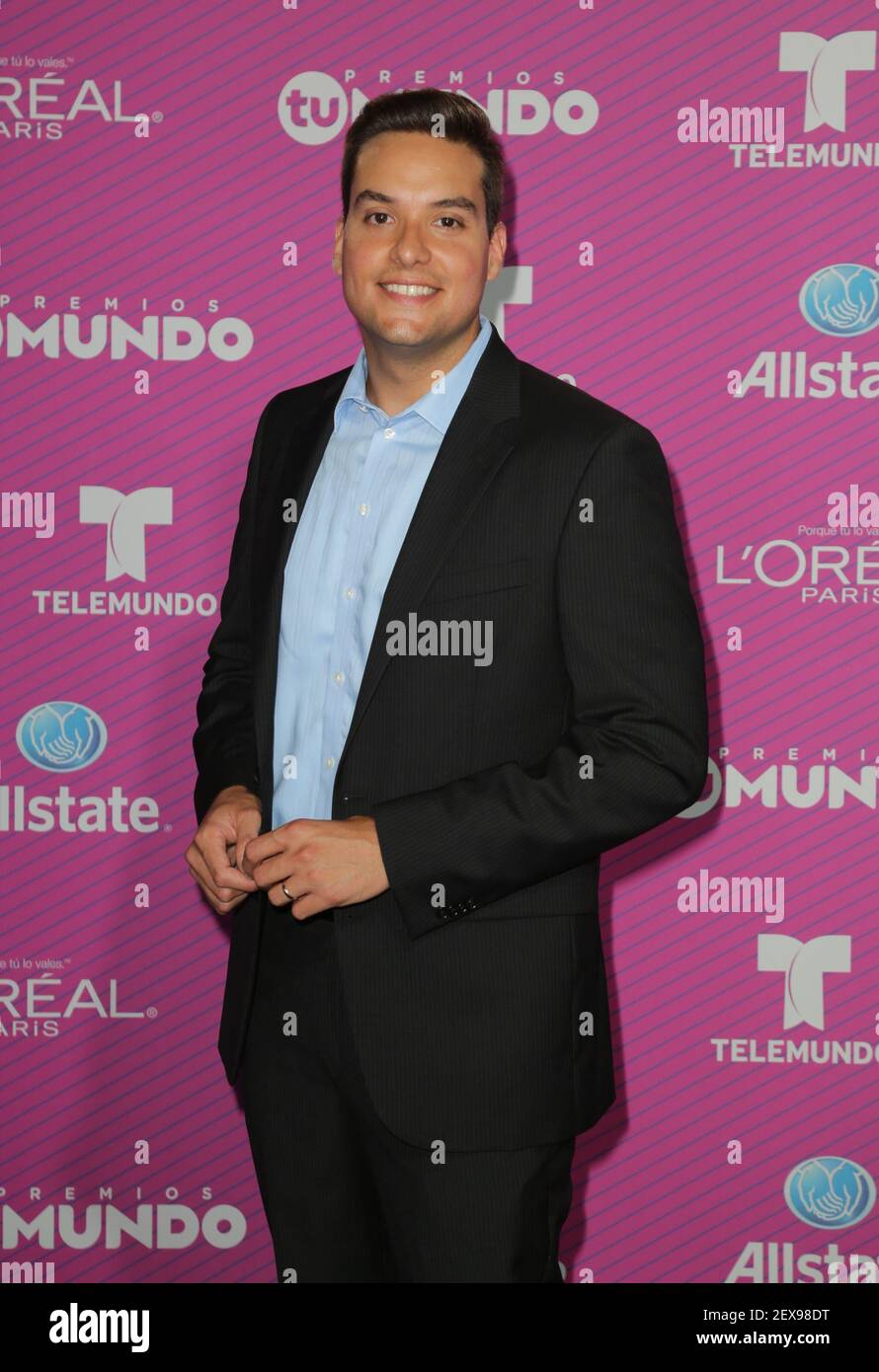 MIAMI,FL-AUGUST 20: Ariel Rodriguez arrives at Telemundo's 'Premio Tu ...