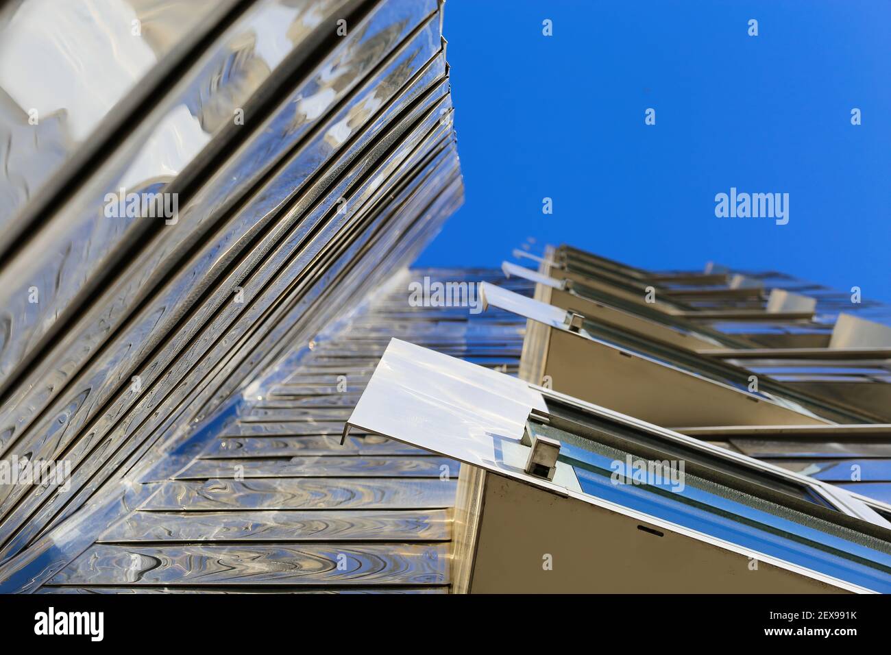 Shiny Metallic Buildings High Resolution Stock Photography and Images ...