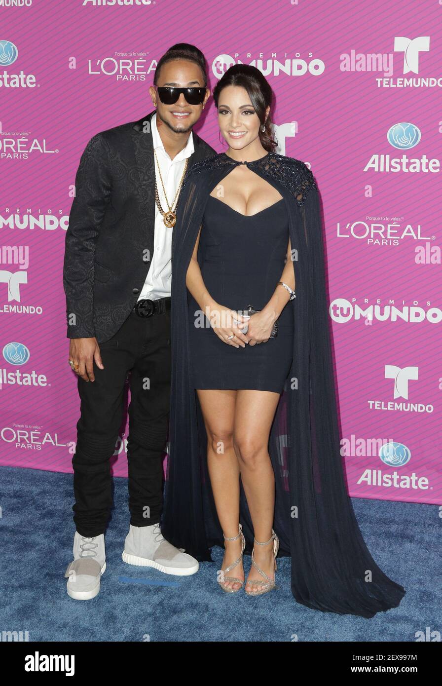 MIAMI,FL-AUGUST 20: Mozart De La Parra and Sharlene Taule arrive at ...