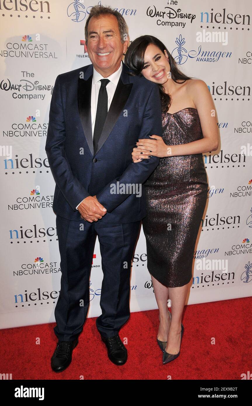 (L-R) Kenny Ortega and Sofia Carson arrives at the 30th Annual Imagen ...