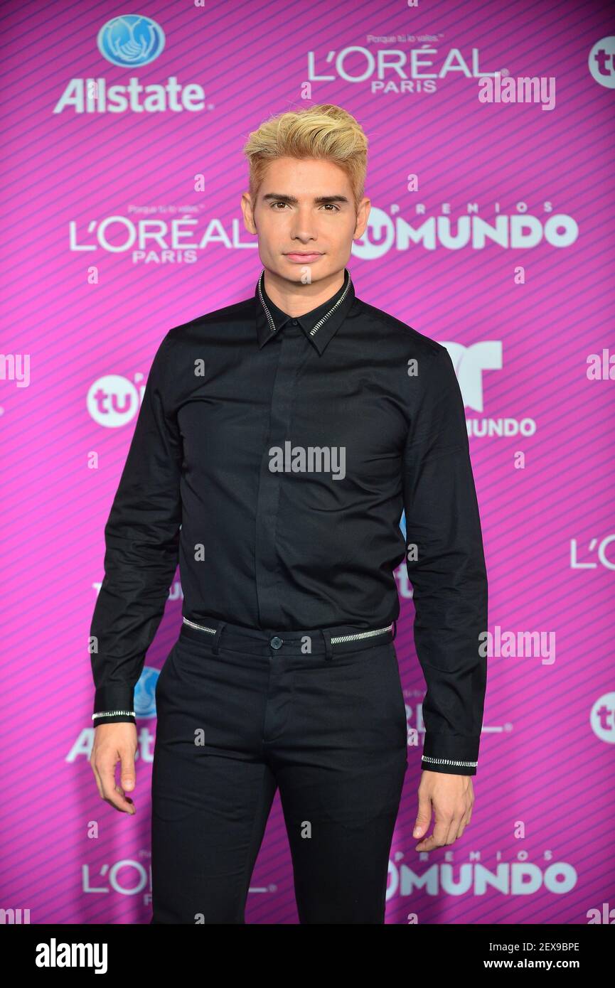 MIAMI, FL- AUGUST 20: Latin Artist Christian Acosta arrives at ...