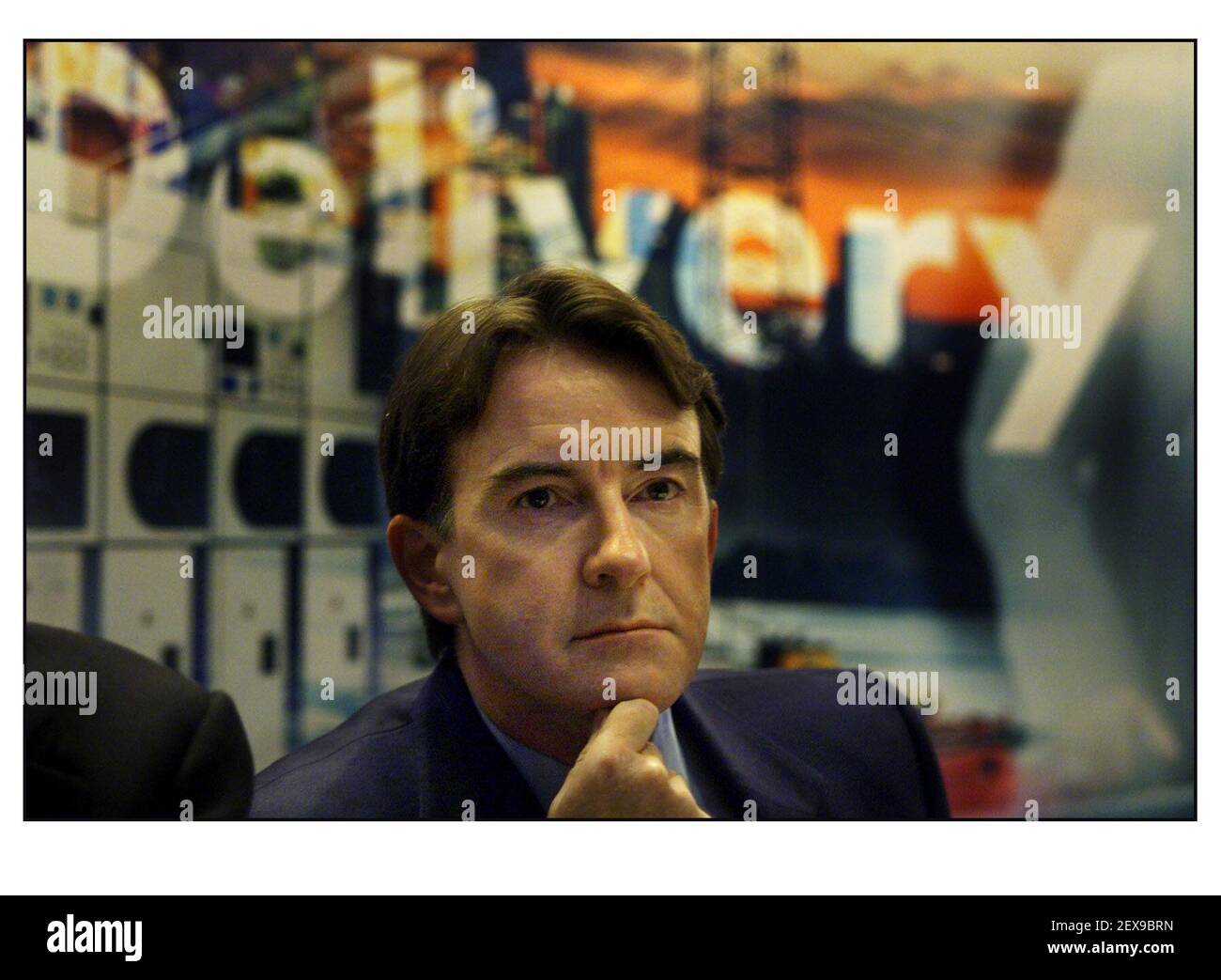 Peter Mandelson MP October 2000talks at a fringe event Britain in ...