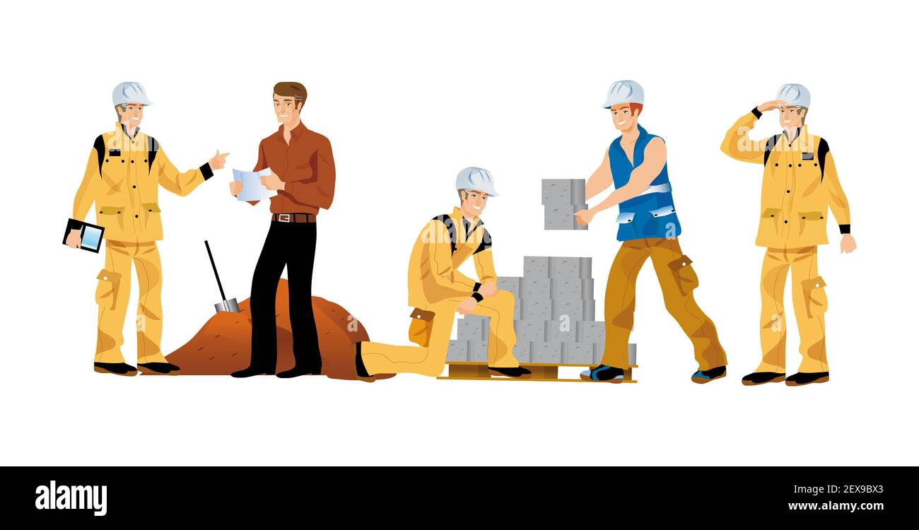Earthmoving works Cut Out Stock Images & Pictures - Alamy