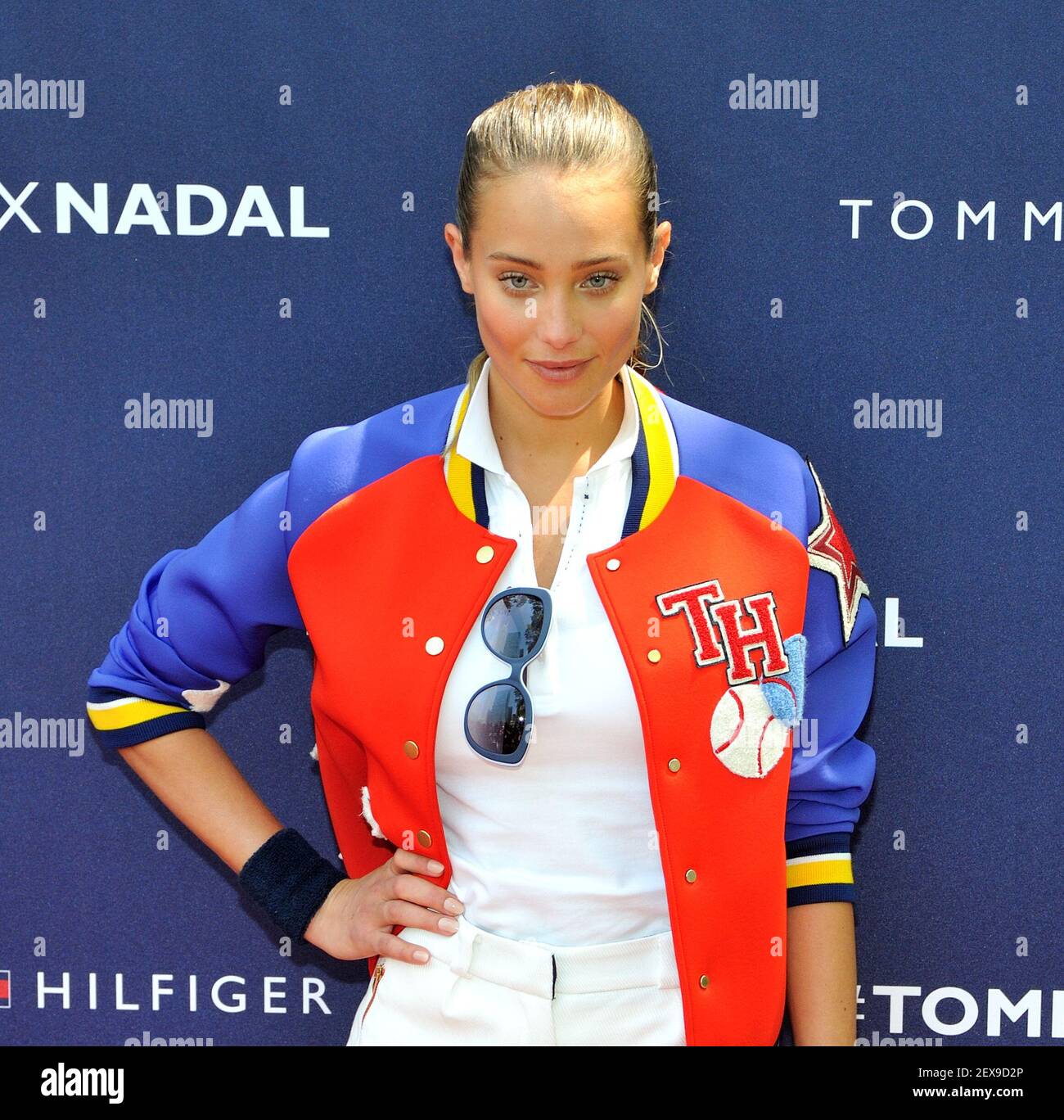 Model Hannah Davis attends the Tommy Hilfiger "TommyXNadal" celebrity ...