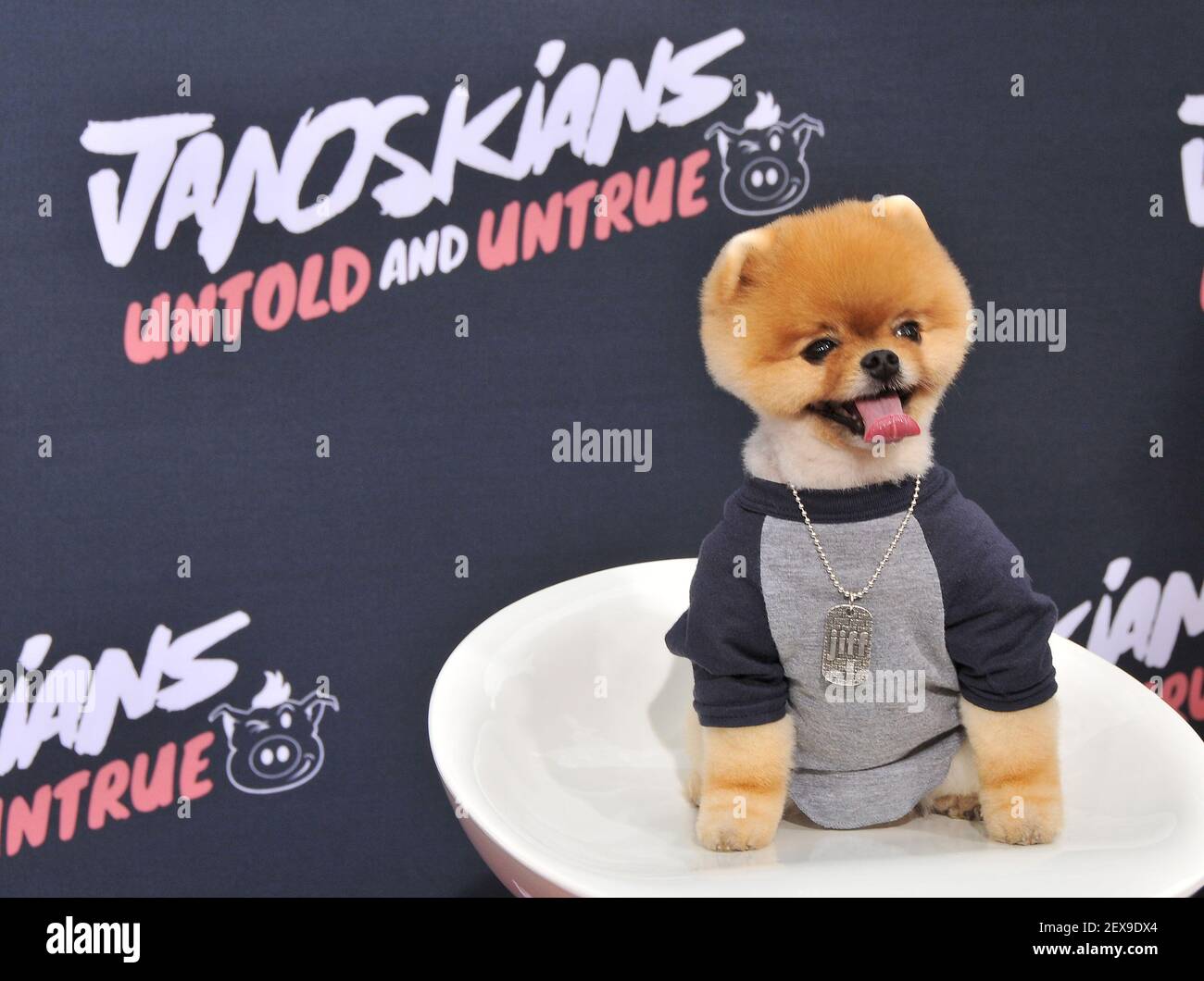 Jiff arrives at the "Janoskians: Untold And Untrue" Los Angeles ...