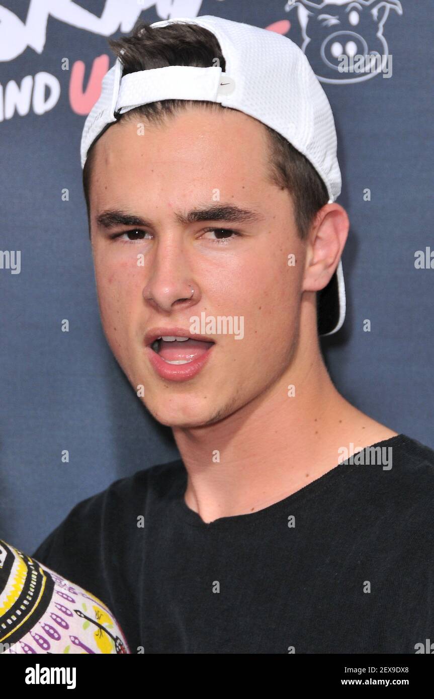 Kian Lawley arrives at the "Janoskians: Untold And Untrue" Los Angeles ...