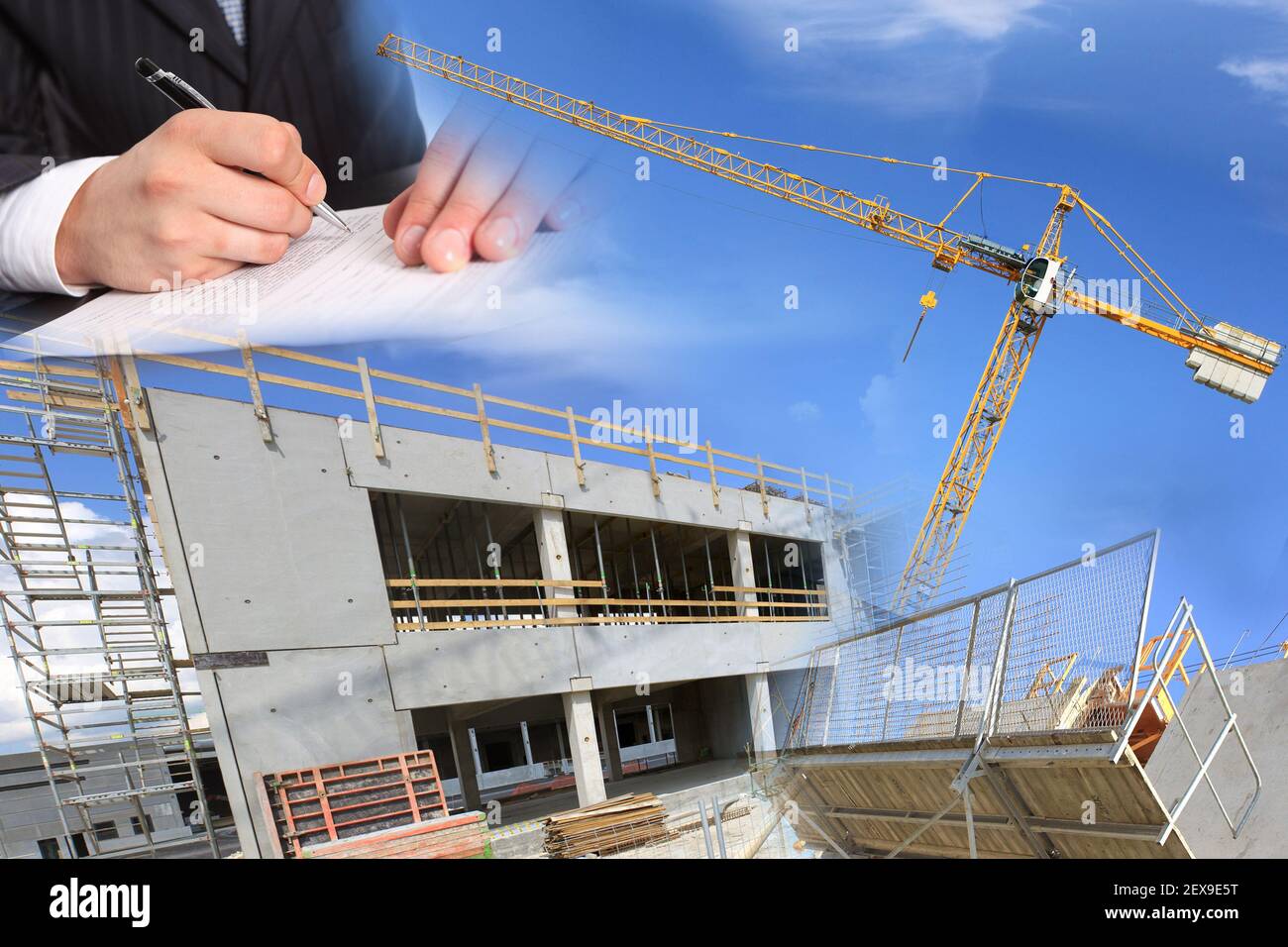 Construction site layout hi-res stock photography and images - Alamy