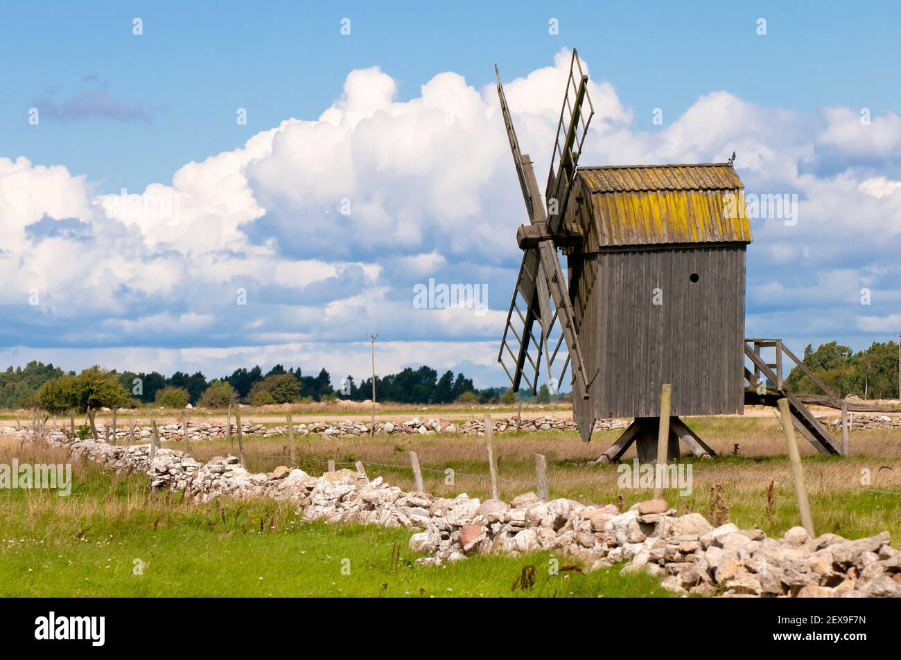 Wooden windmill hi-res stock photography and images - Alamy