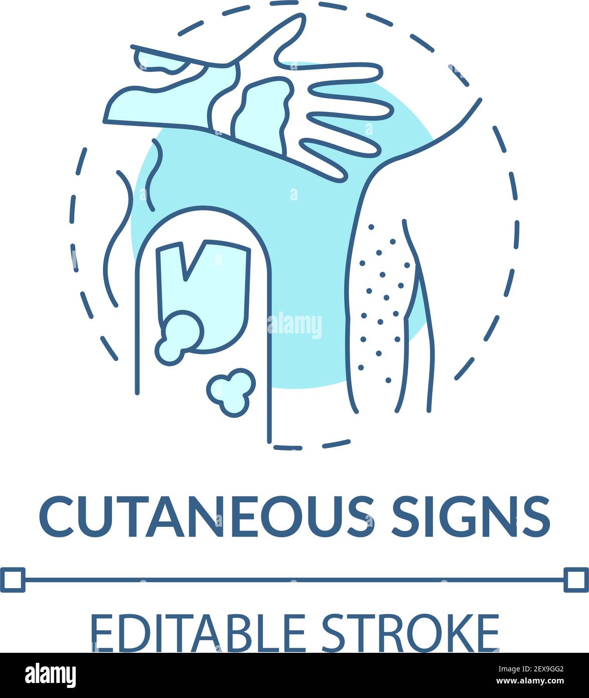 Skin cutaneous Cut Out Stock Images & Pictures - Alamy