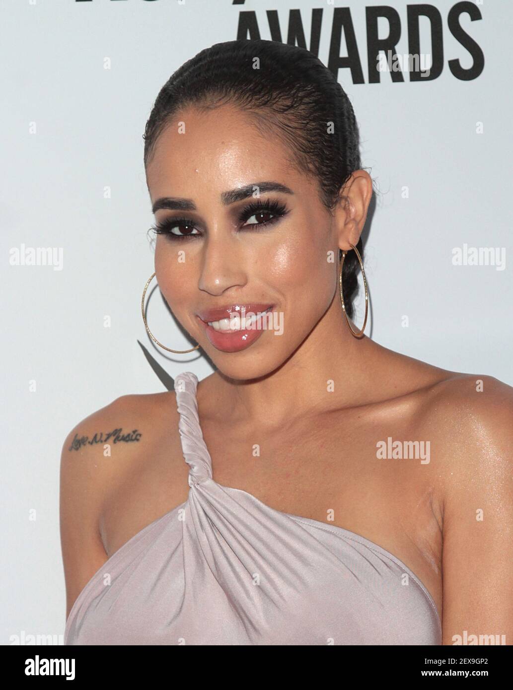 Kay Cola attends The BMI R&B/Hip-Hop Awards held at the Saban Theatre ...