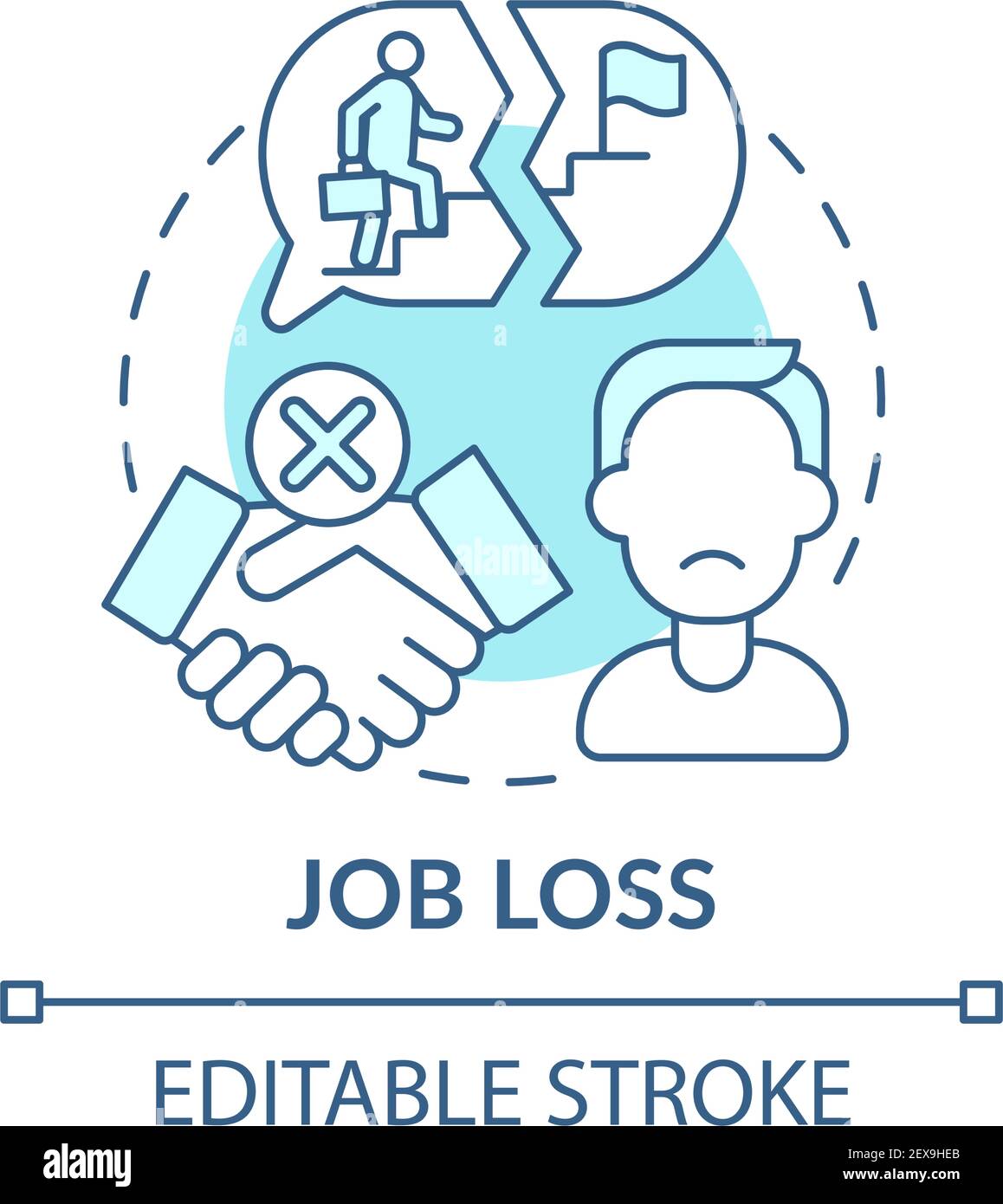 Loss termination Stock Vector Images - Alamy