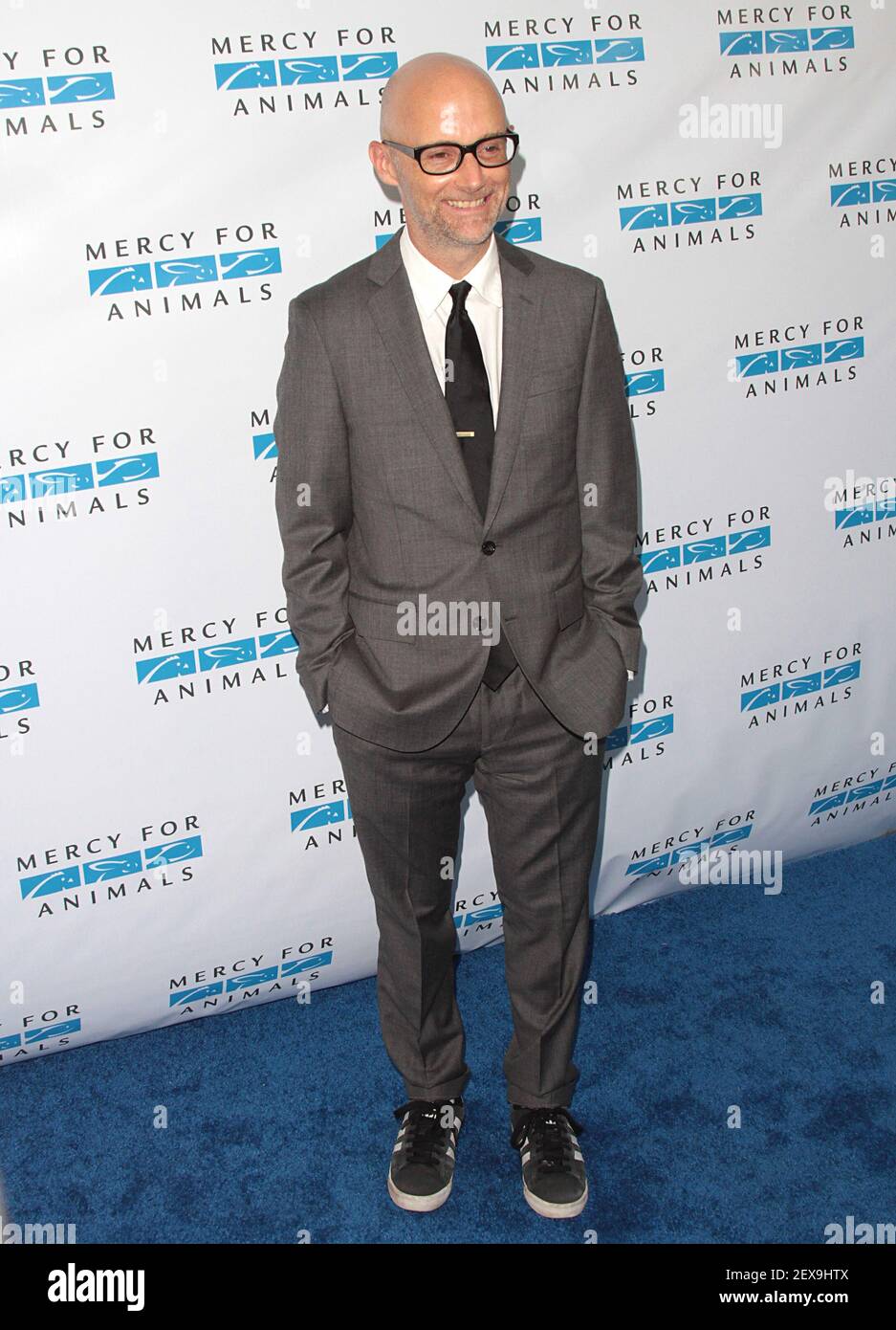 Moby attends The Mercy for Animals Hidden Heros Gala held at the Unici ...