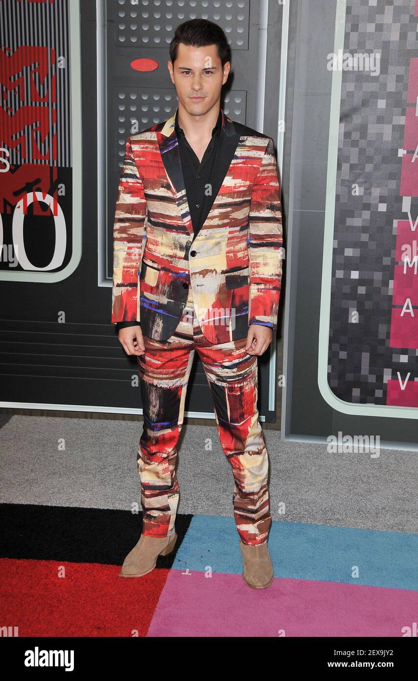 Michael Willett arrives at the 2015 MTV Video Music Awards held at the ...