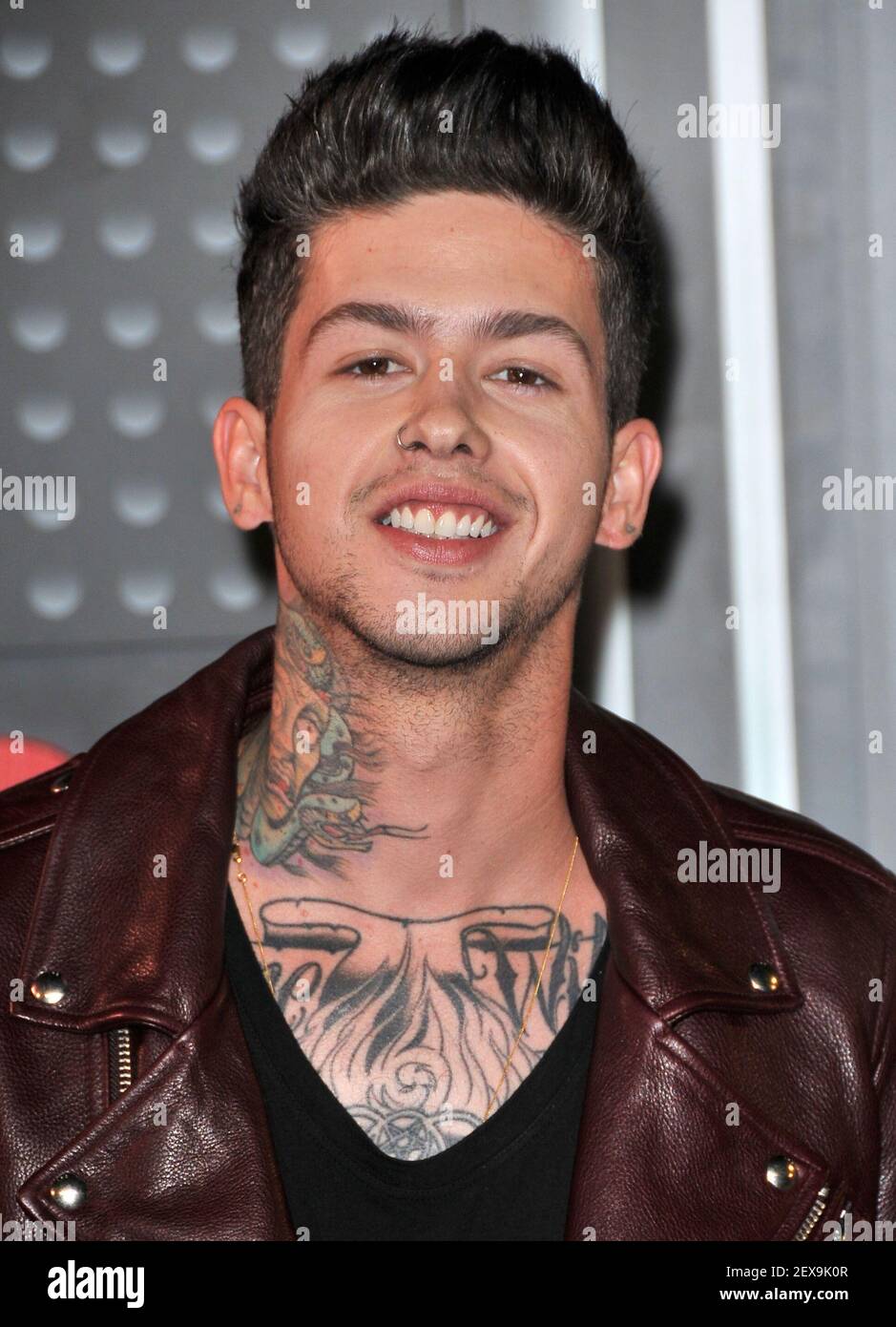 T. Mills arrives at the 2015 MTV Video Music Awards held at the ...