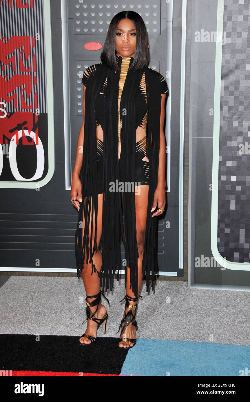 Ciara arrives at the 2015 MTV Video Music Awards held at Microsoft ...