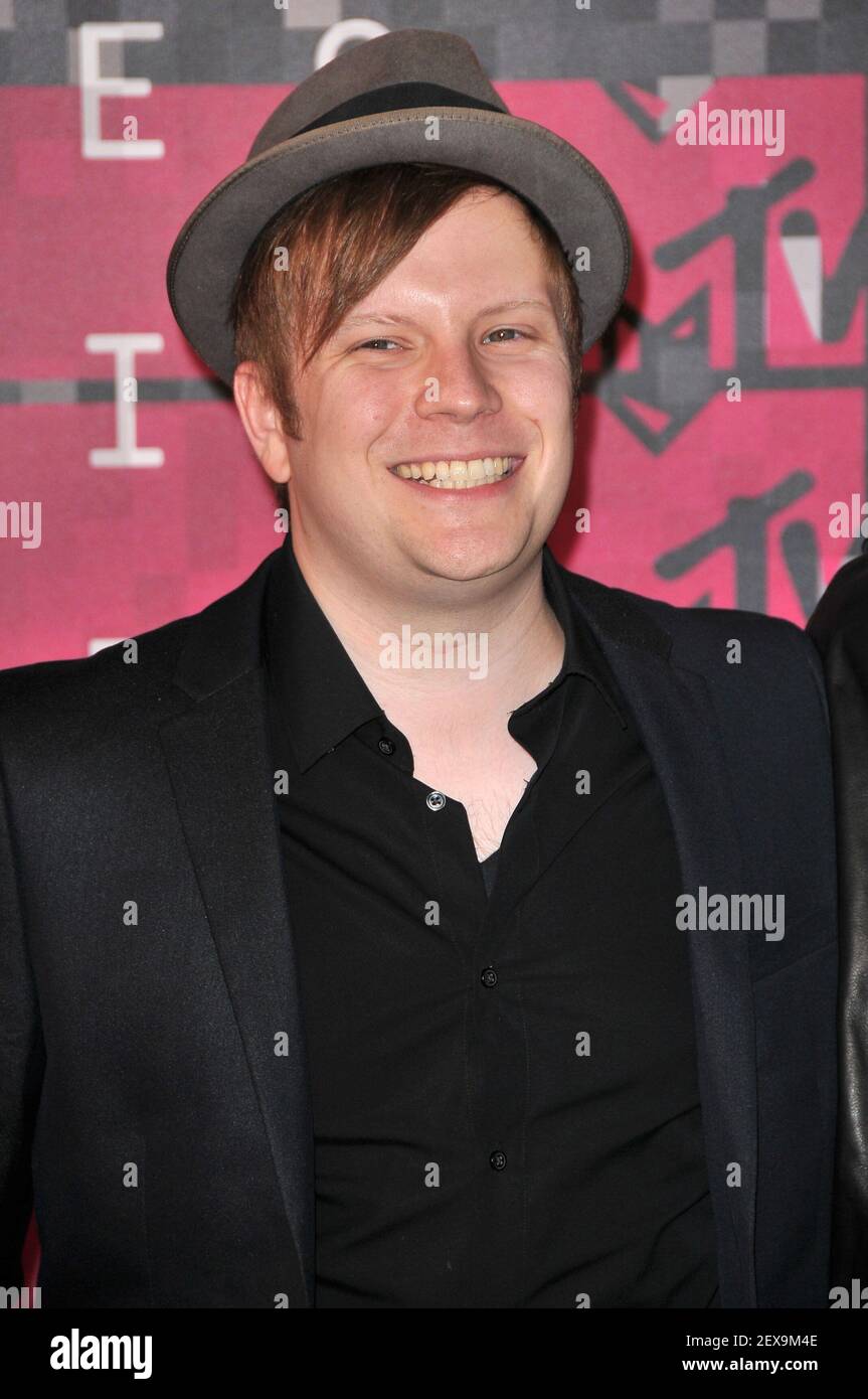 Patrick Stump arrives at the 2015 MTV Video Music Awards held at ...