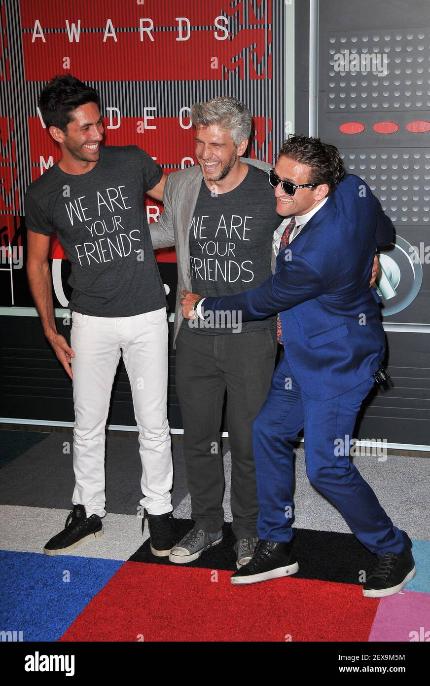 Max Joseph arrives at the 2015 MTV Video Music Awards held at Microsoft ...