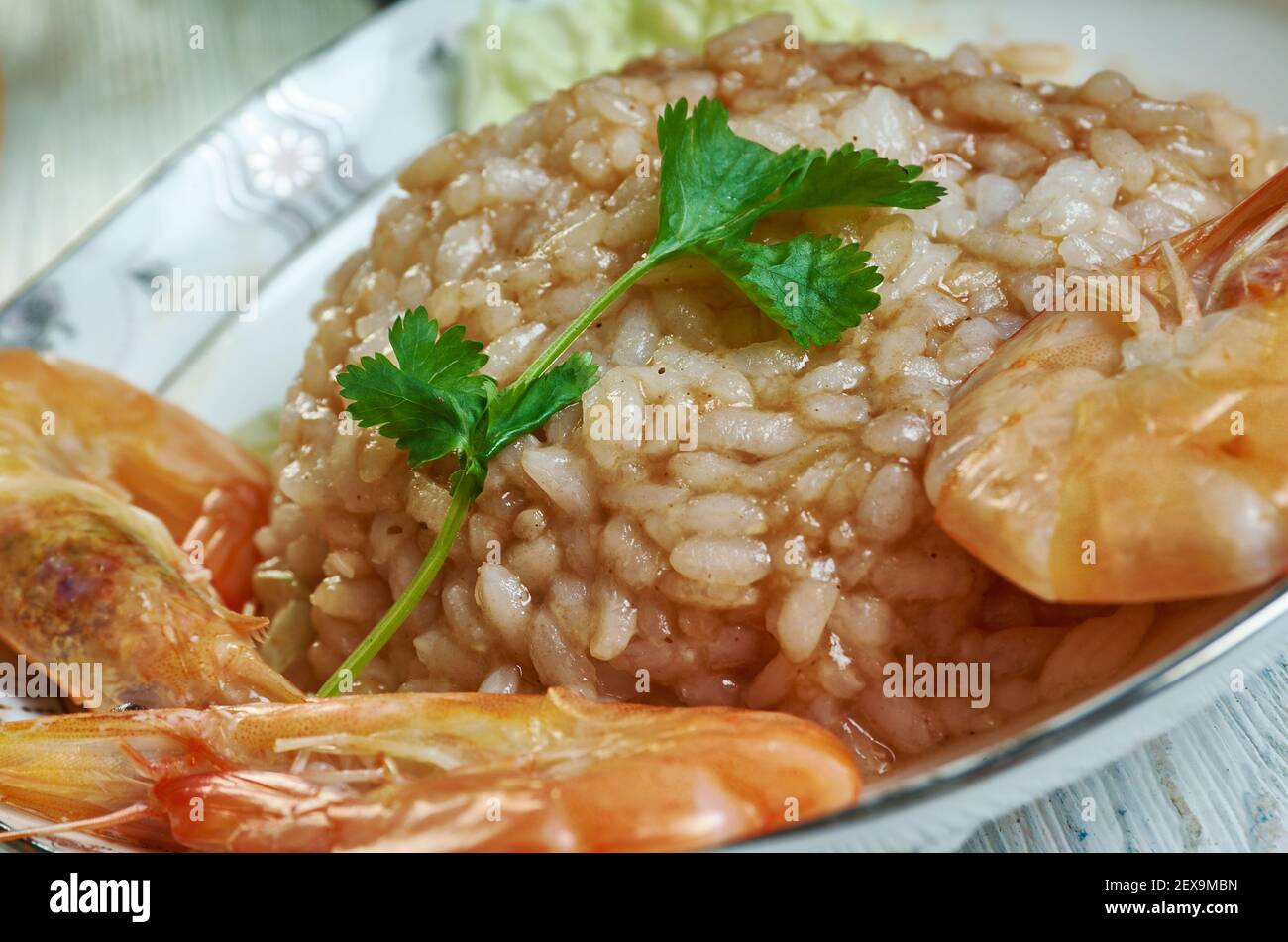 Mupunga unedovi - Rice with peanut butter, traditional African dish ...
