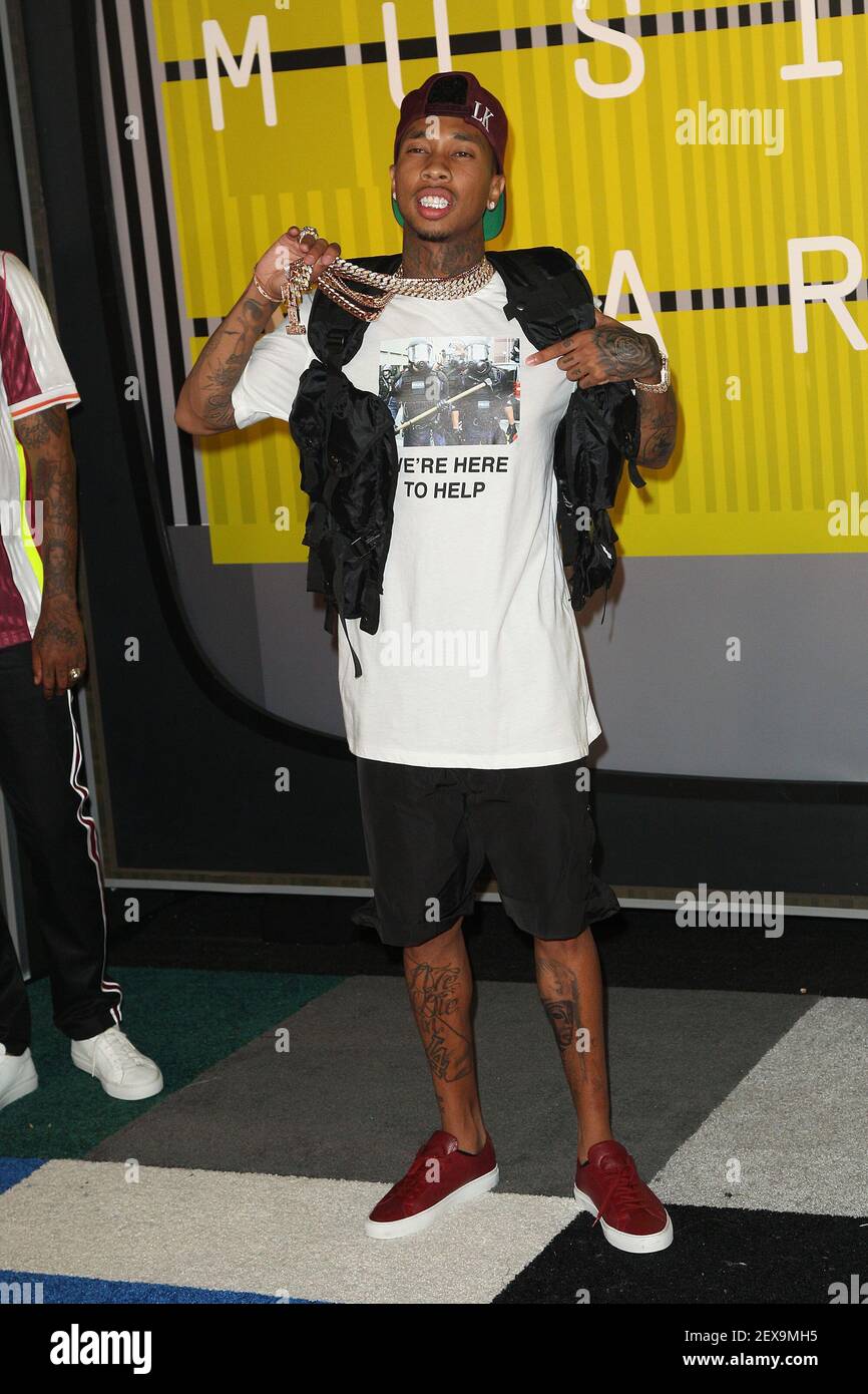 30 August 2015 - Los Angeles, California - Tyga. 2015 MTV Video Music ...