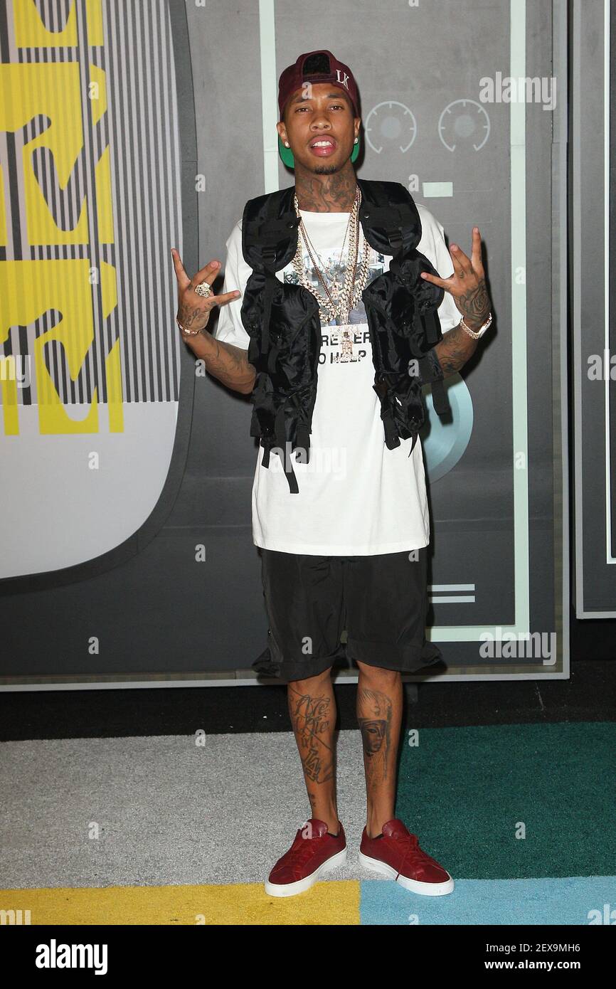 30 August 2015 - Los Angeles, California - Tyga. 2015 MTV Video Music ...