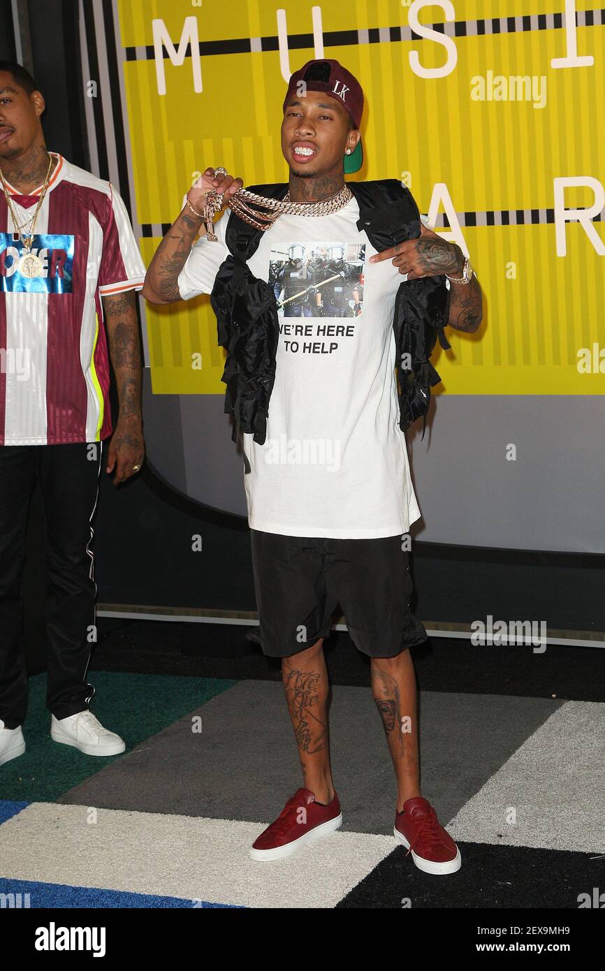 30 August 2015 - Los Angeles, California - Tyga. 2015 MTV Video Music ...