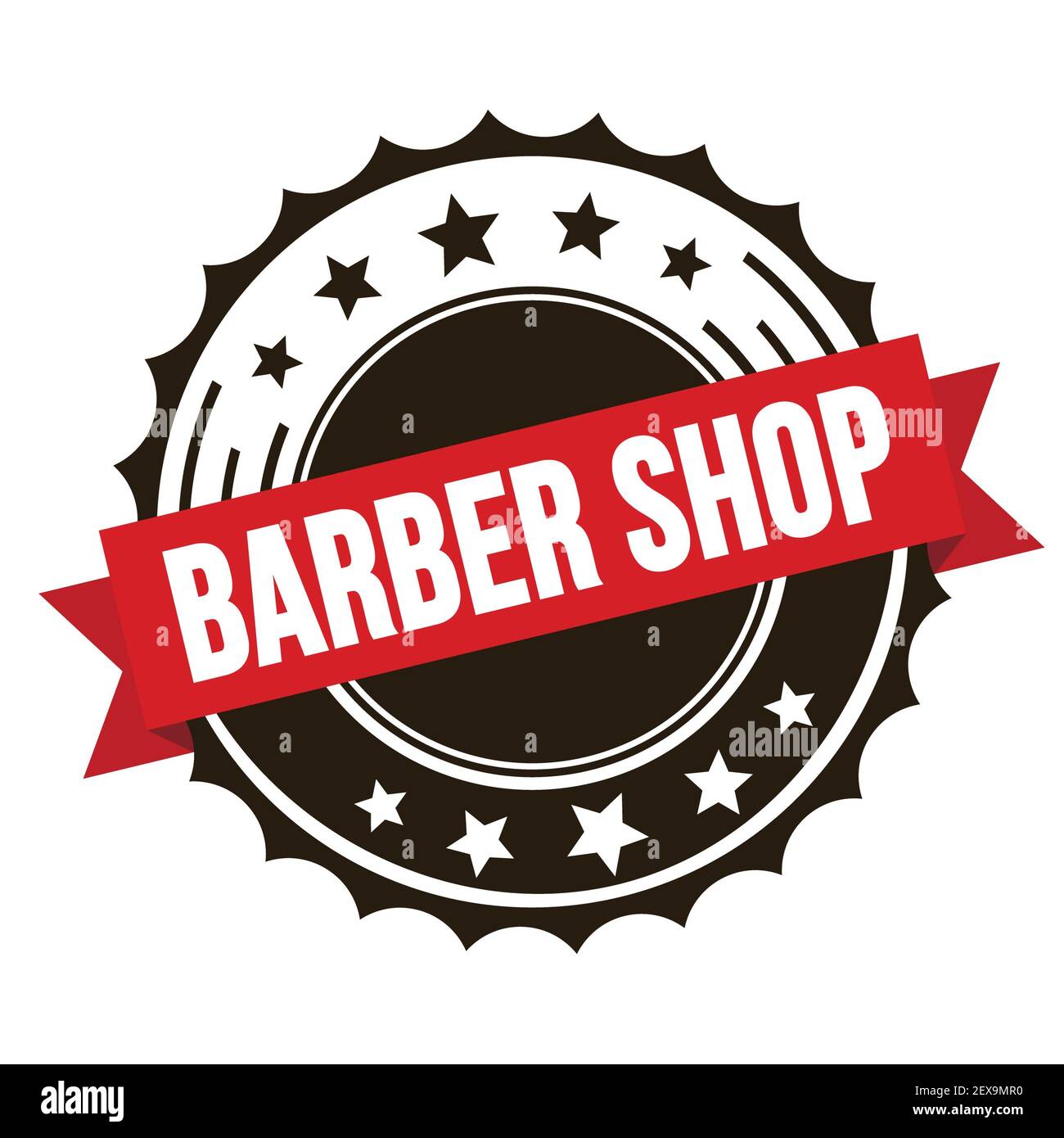 Barber shop word Cut Out Stock Images & Pictures - Alamy