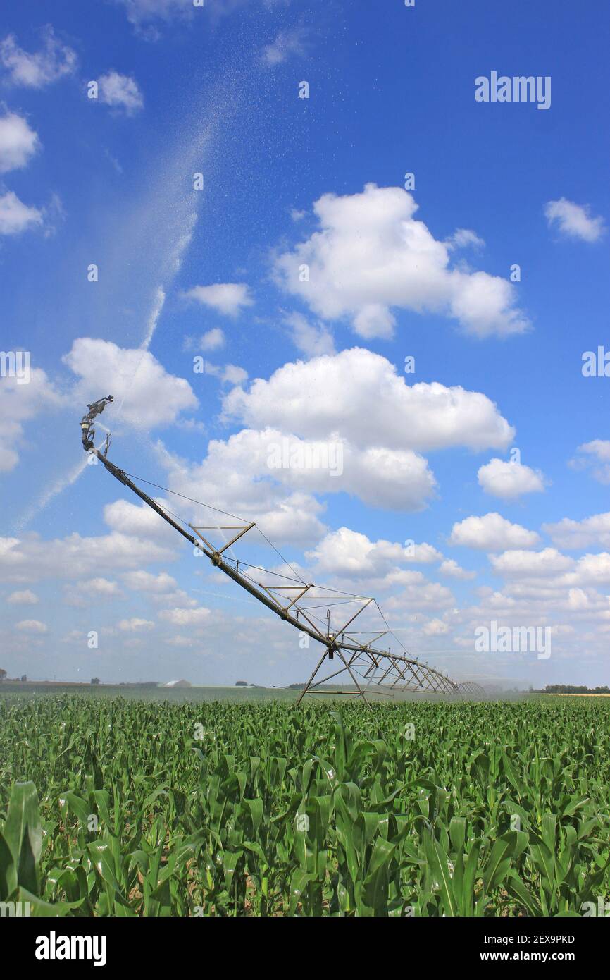 Irrigation system for agriculture Stock Photo - Alamy