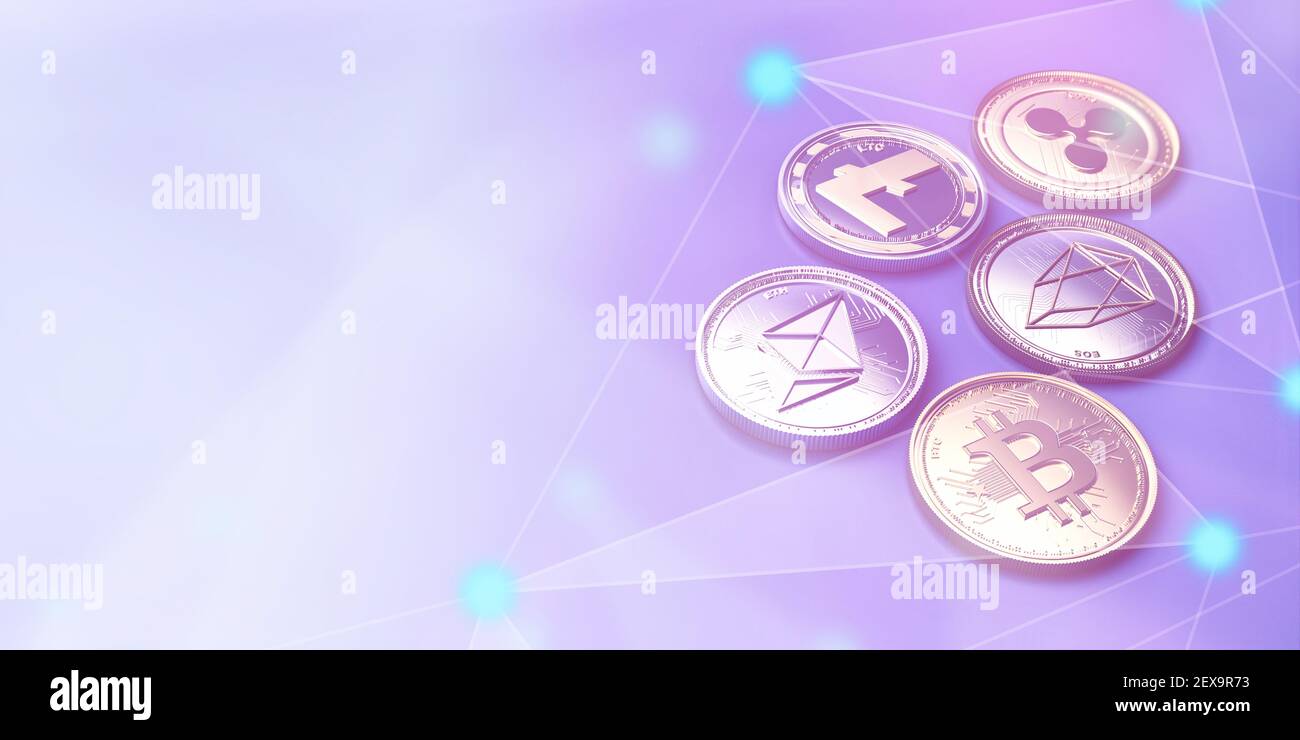 Cryptocurrency template hi-res stock photography and images - Alamy