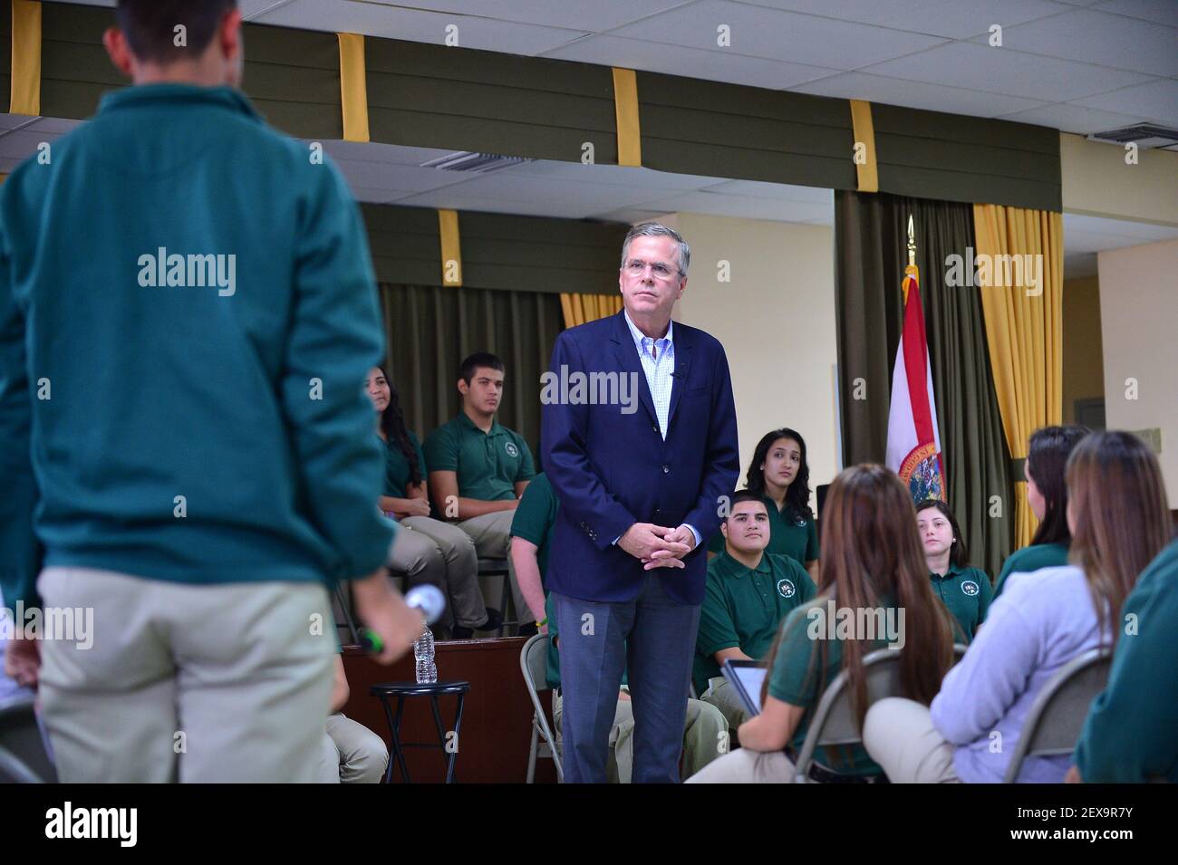Republican presidential hopeful and former Florida Gov. Jeb Bush ...