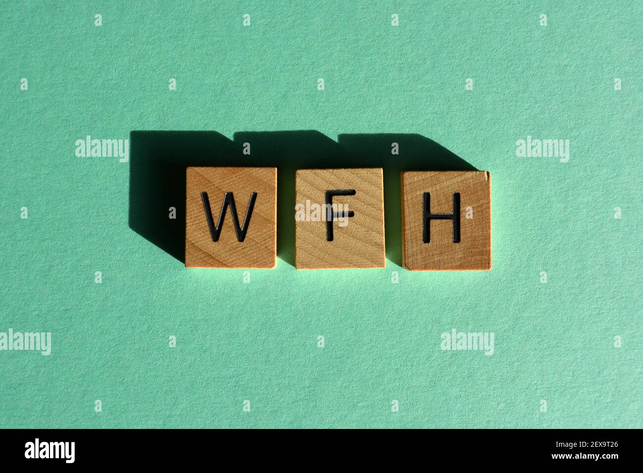 Wfh alphabet hi-res stock photography and images - Alamy