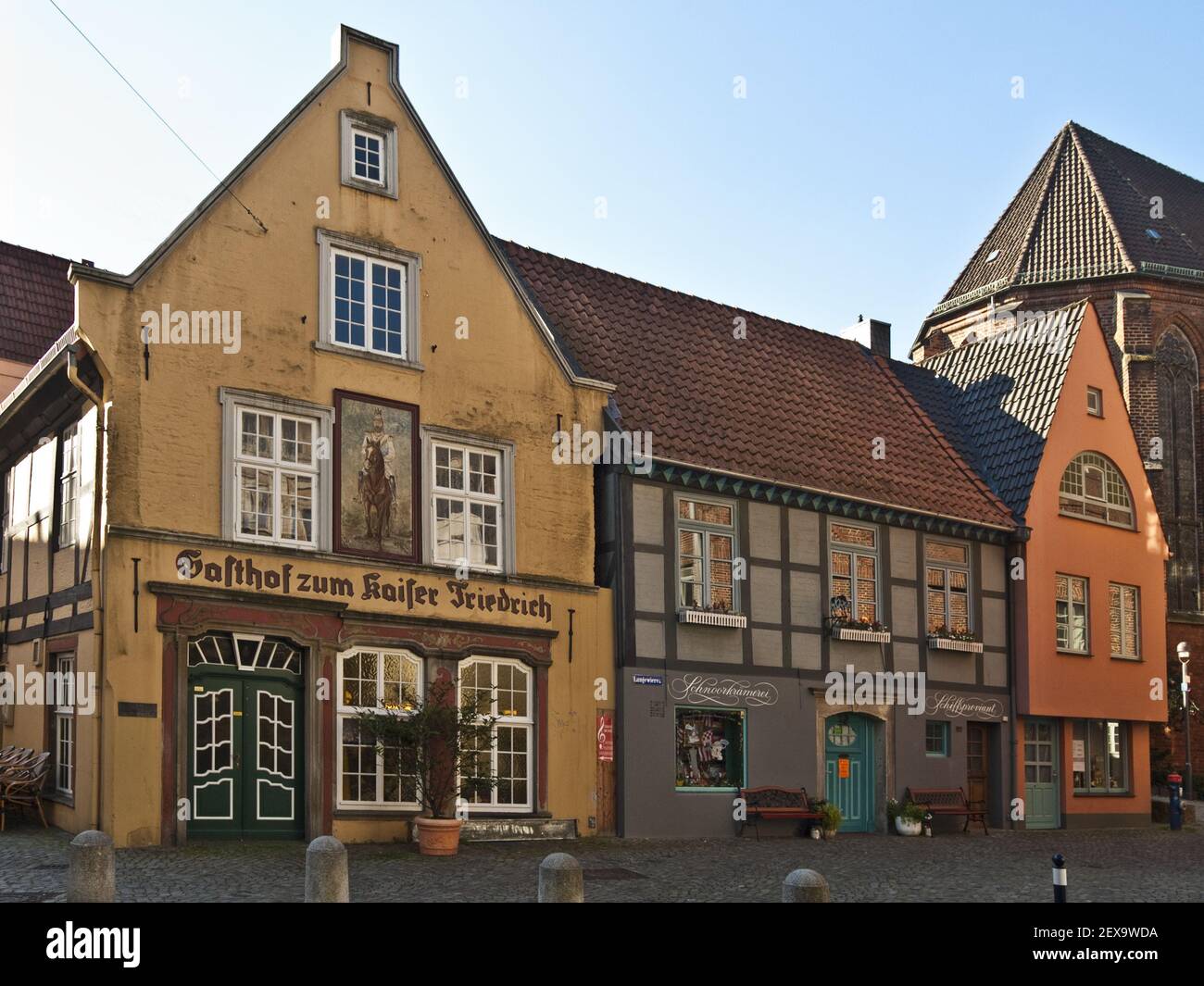 Inn on Emperor Frederick, Germany Stock Photo - Alamy