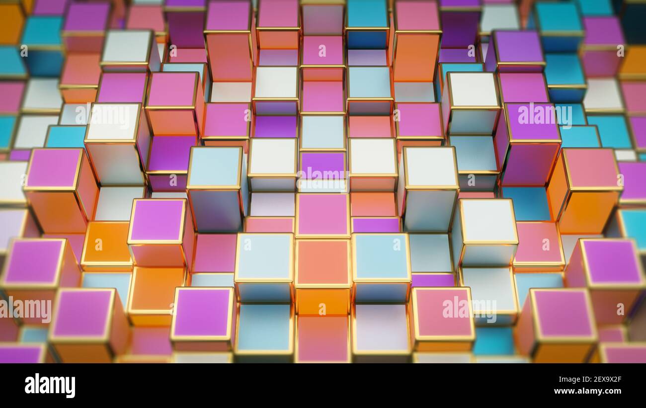 Cubes waves hi-res stock photography and images - Alamy