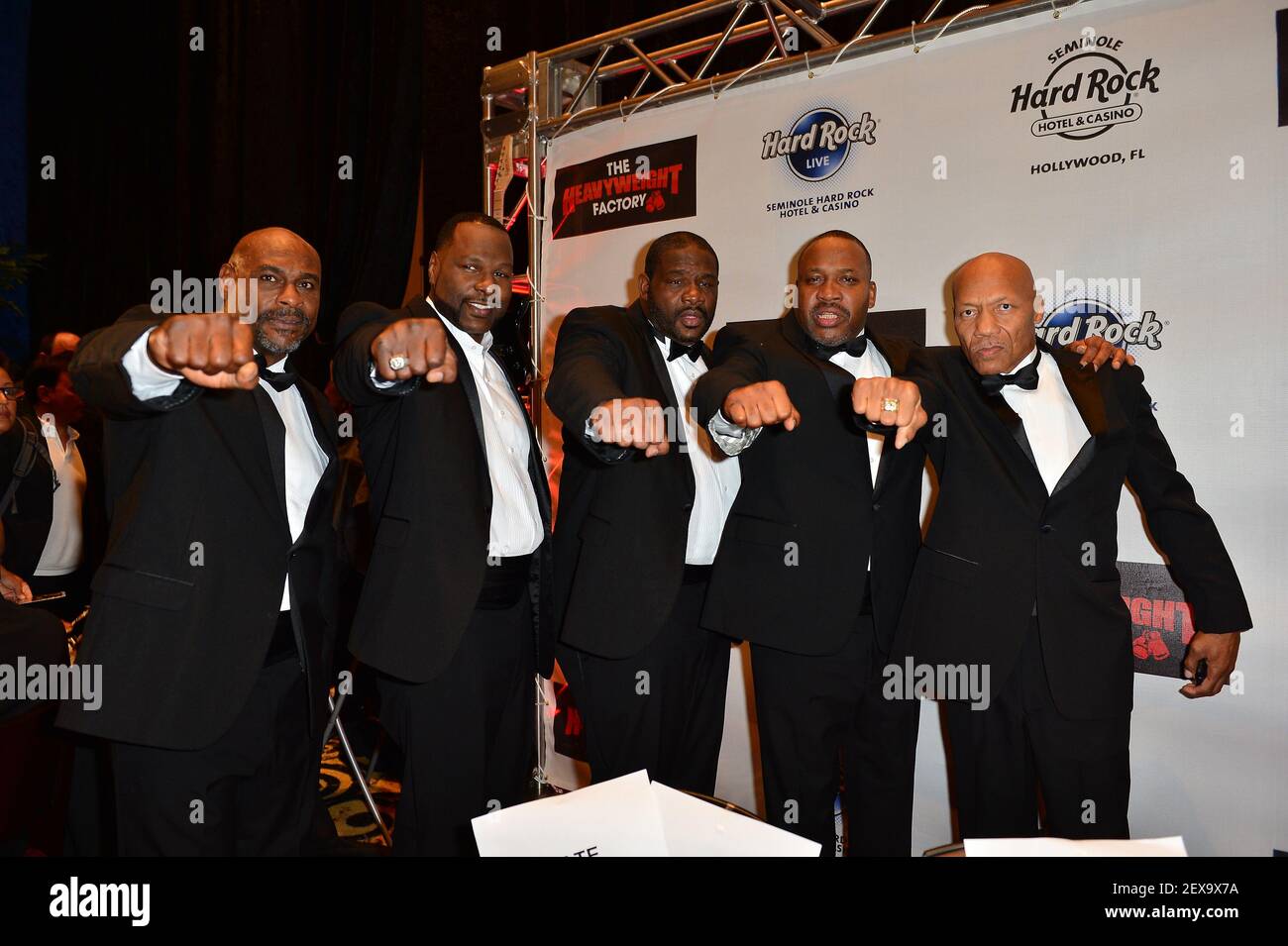 Oliver McCall, Tony Tucker, Riddick Bowe, Tim Witherspoon and Pinklon ...