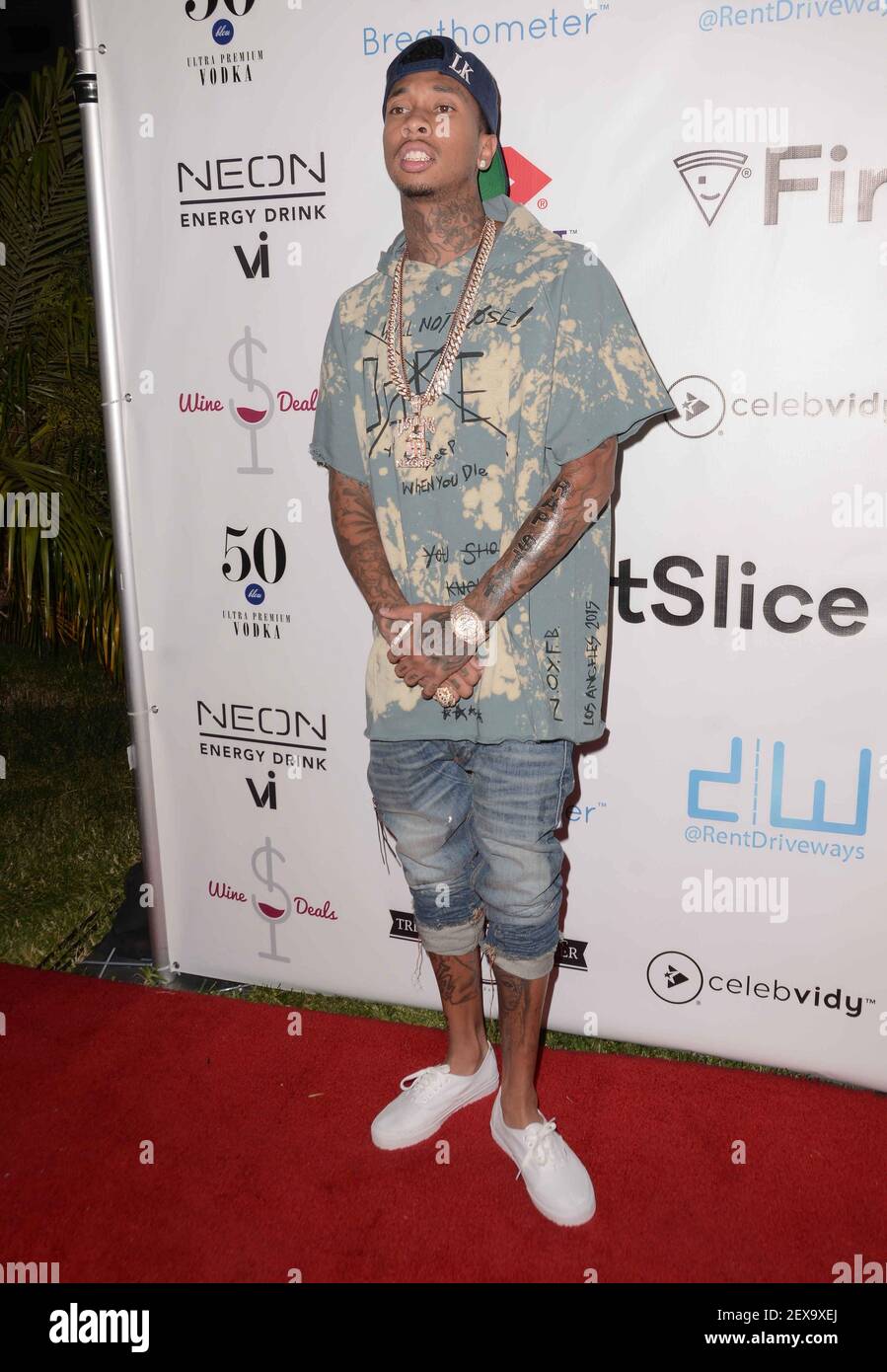 04 September 2015 - Beverly Hills, California - Tyga. Arrivals for ...