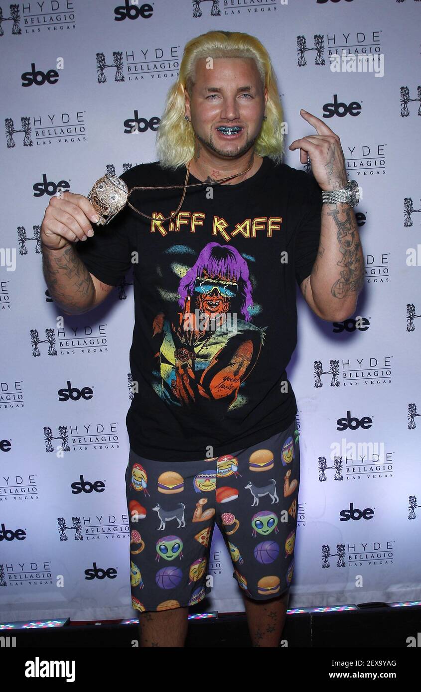 05 September 2015 - Las Vegas, Nevada - Riff Raff. Travis Barker ...