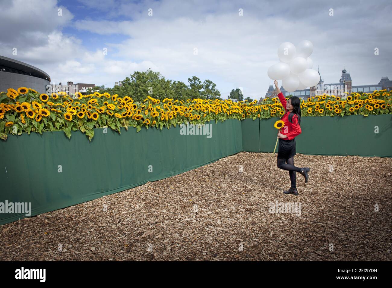 6-9-2015 AMSTERDAM - Official opening of the new entrance of the van ...
