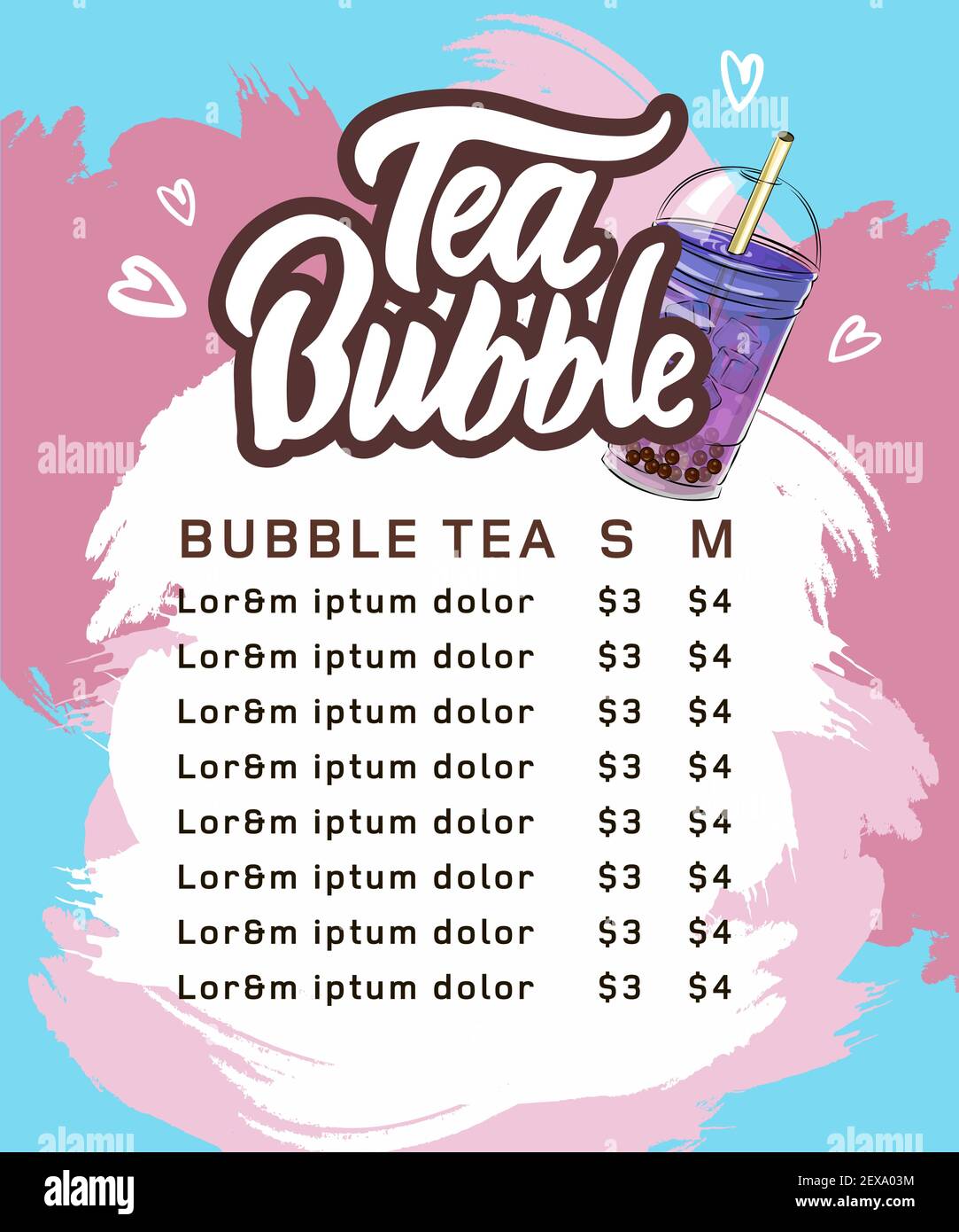 bubble tea menu, Vietnamese tapioca pearl tea, shake fruit jelly ...