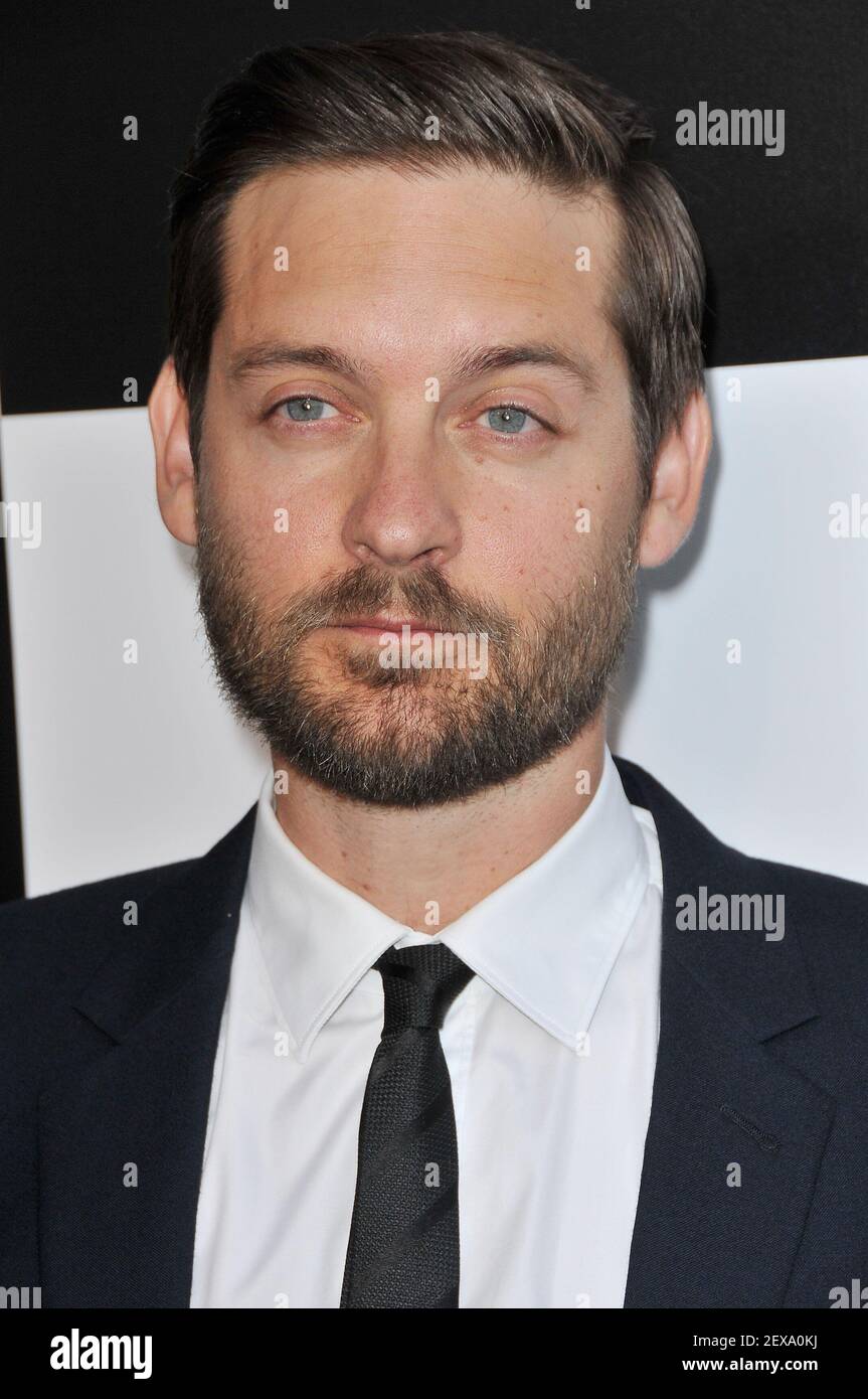 Tobey Maguire arrives at the "Pawn Sacrifice" Los Angeles Premiere held ...