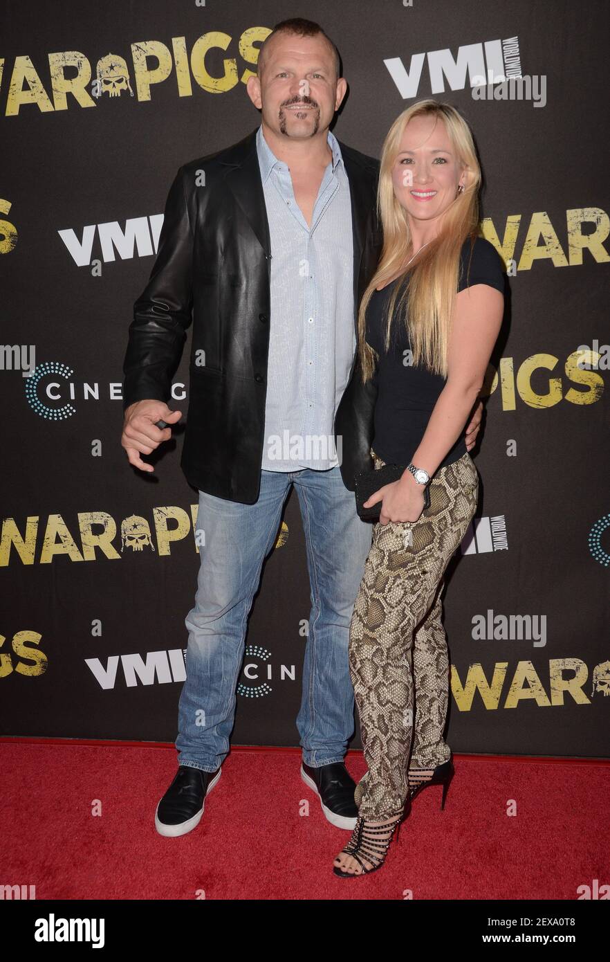 08 September 2015 - Hollywood, California - Chuck Liddell. Arrivals for ...