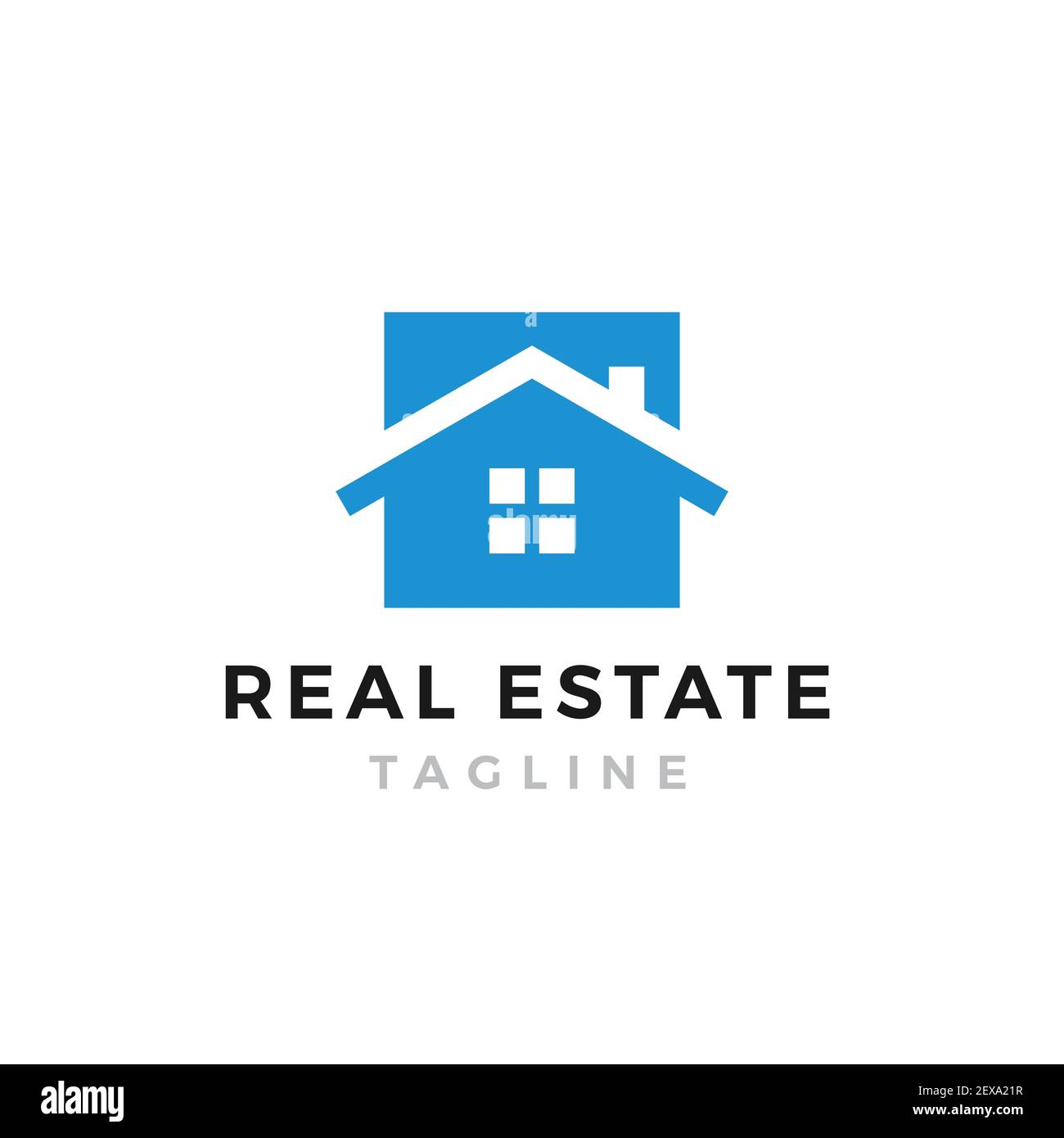 Real Estate House Symbol. Web Icon Logo Template Design Element Stock ...