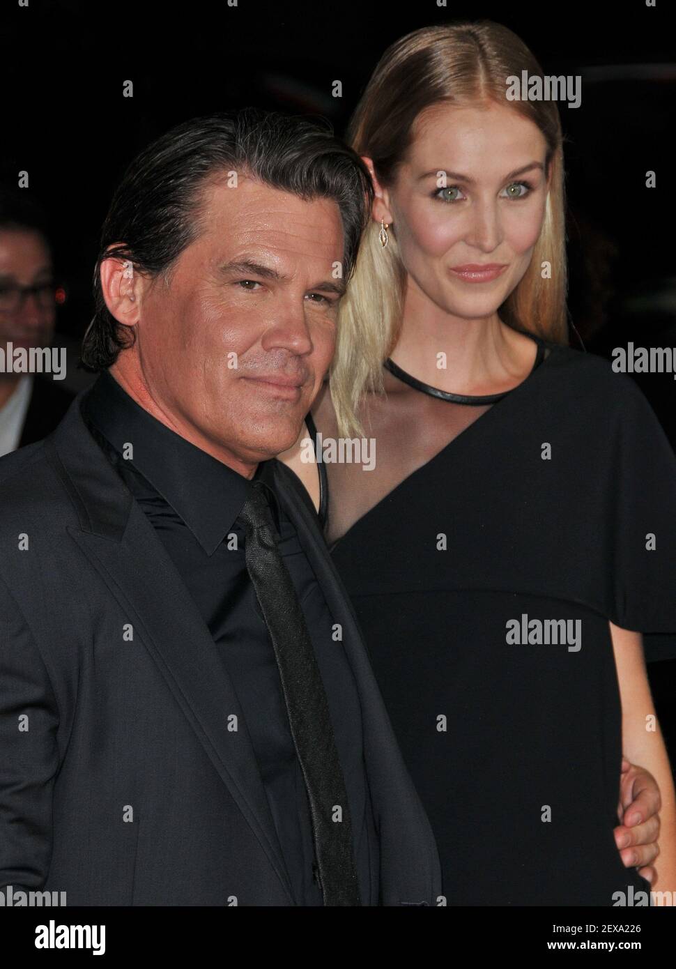 (L-R) Josh Brolin and Kathryn Boyd arrives at the "Everest" Los Angeles ...