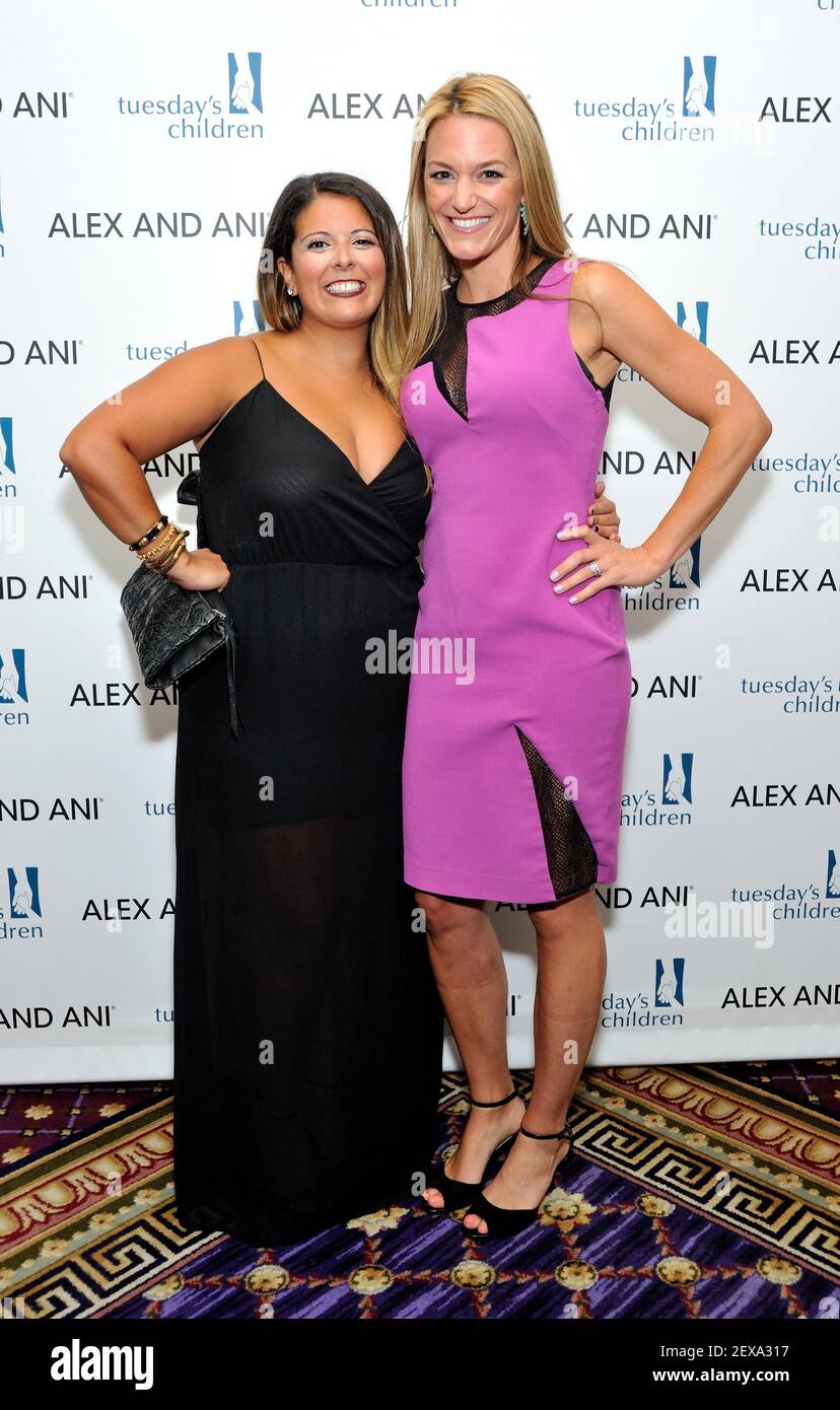 Nicki Maher (R) of Alex and Ani attends the Tuesday's Children Roots of ...