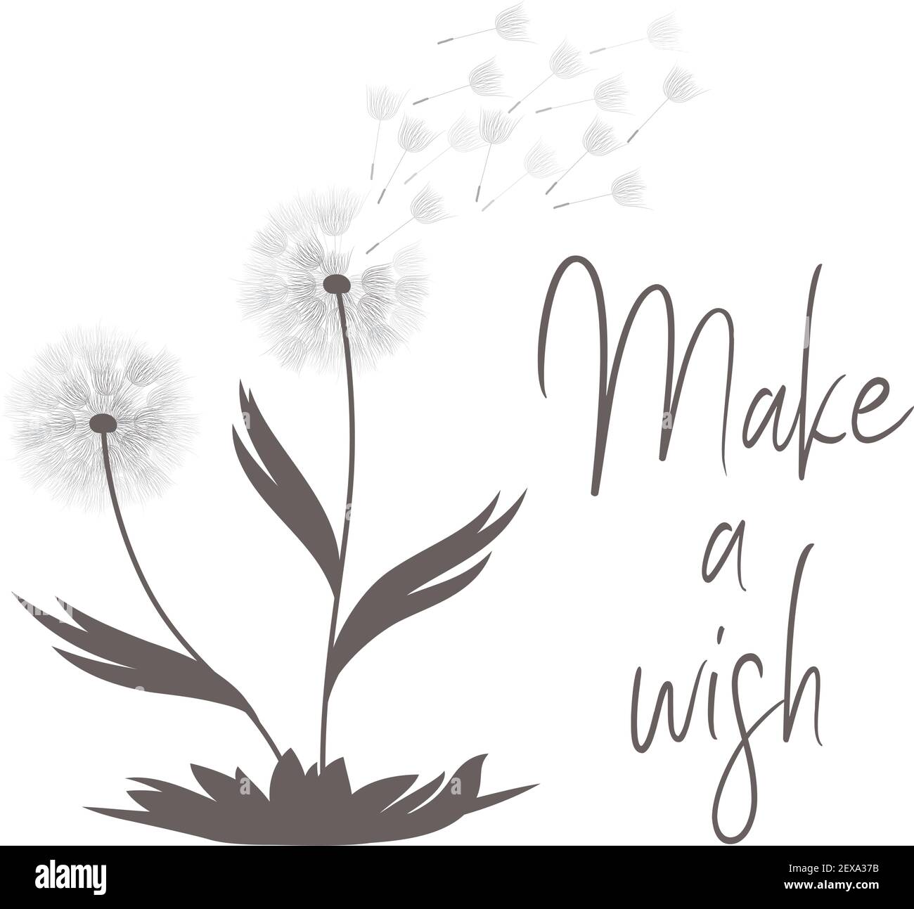 Dandelion Wish Clipart