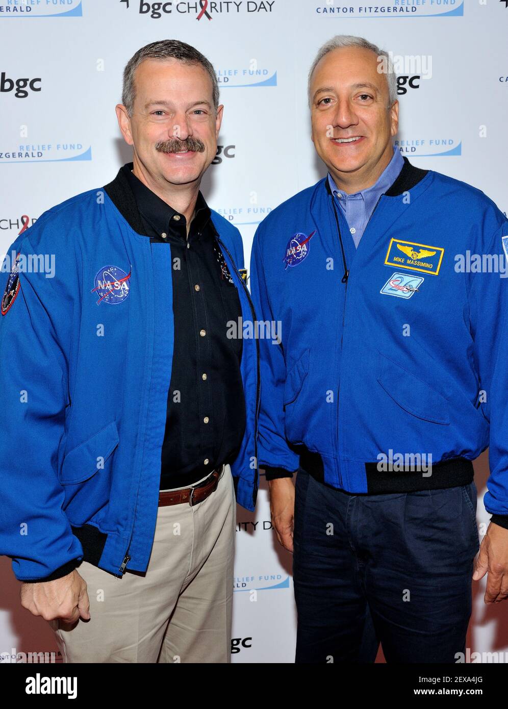 L-R: NASA astronauts Scott Altman and Michael Massimino attend the BGC ...